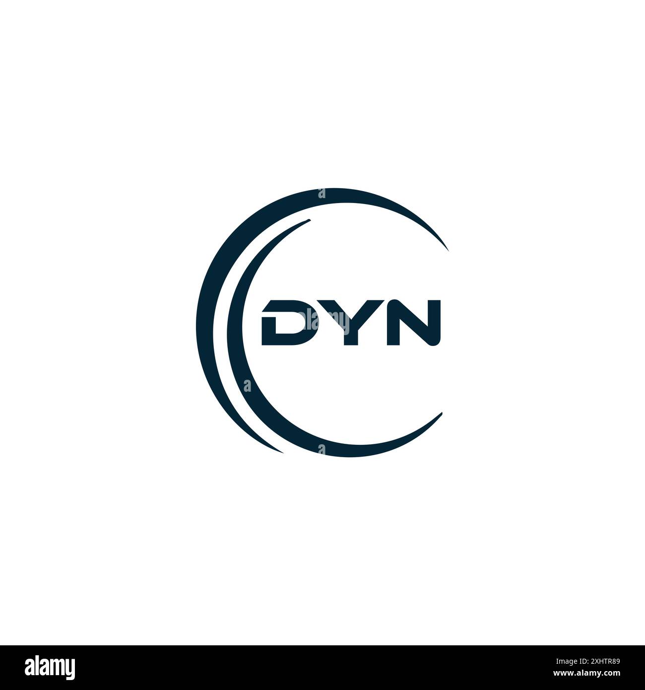 DYN logo. D Y N design. White DYN letter. DYN, D Y N letter logo design ...
