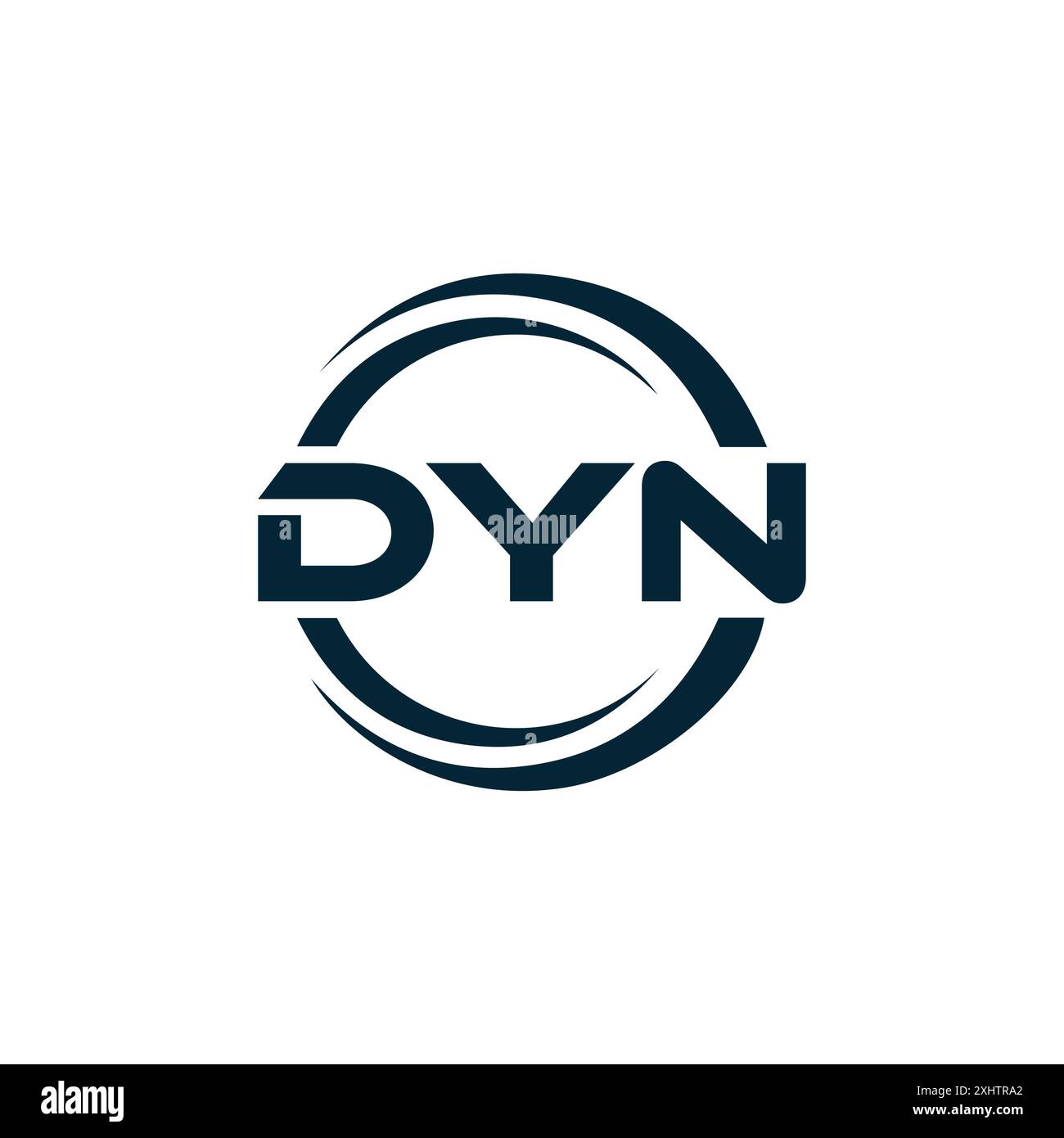 DYN logo. D Y N design. White DYN letter. DYN, D Y N letter logo design ...