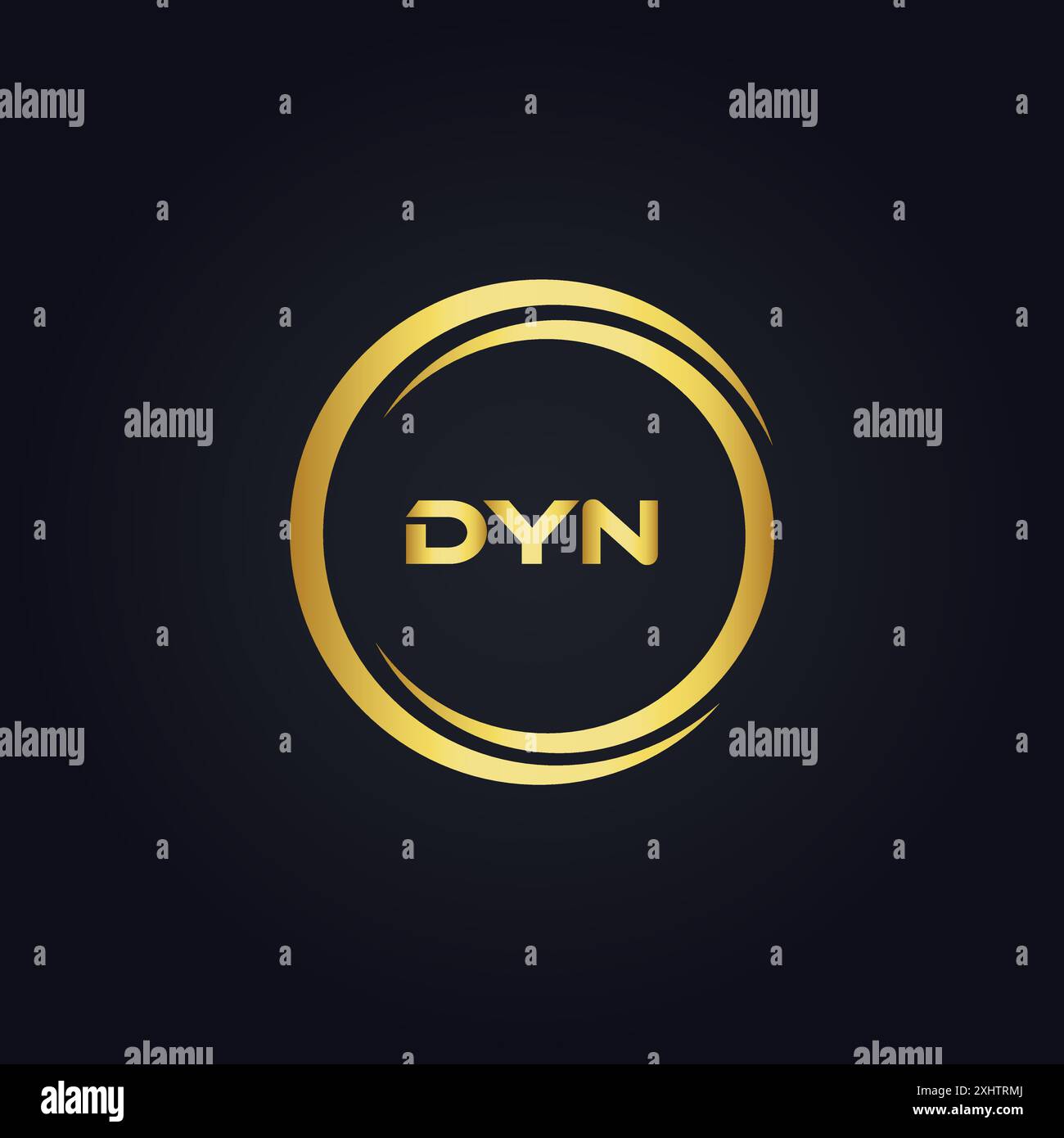 Dyn gold logo hi-res stock photography and images - Alamy
