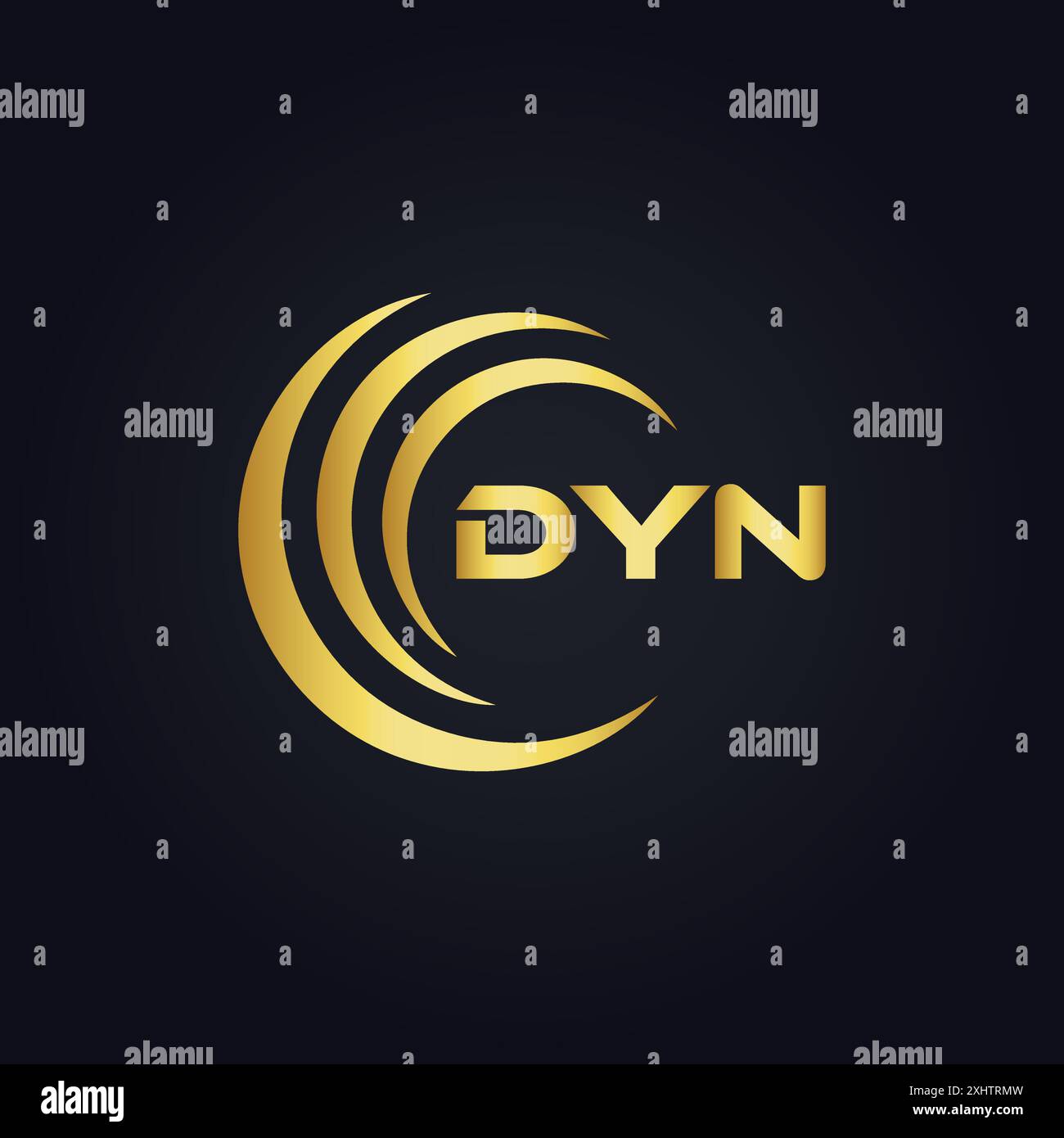 Dyn gold logo hi-res stock photography and images - Alamy