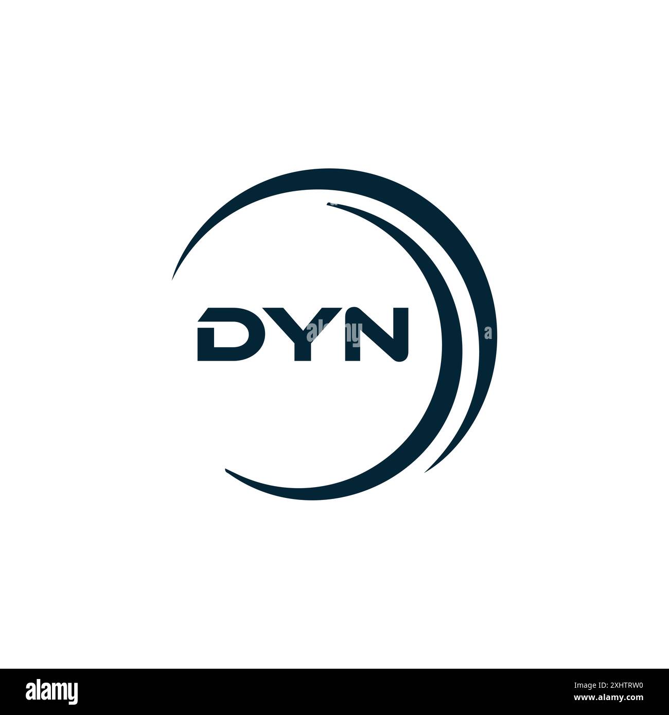 DYN logo. D Y N design. White DYN letter. DYN, D Y N letter logo design ...