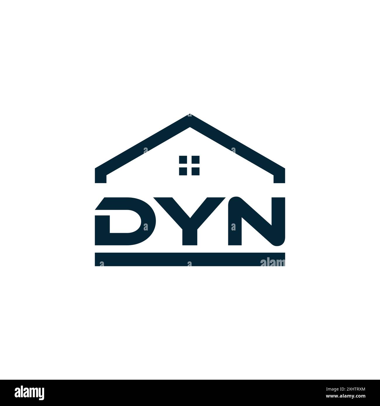 DYN logo. D Y N design. White DYN letter. DYN, D Y N letter logo design ...