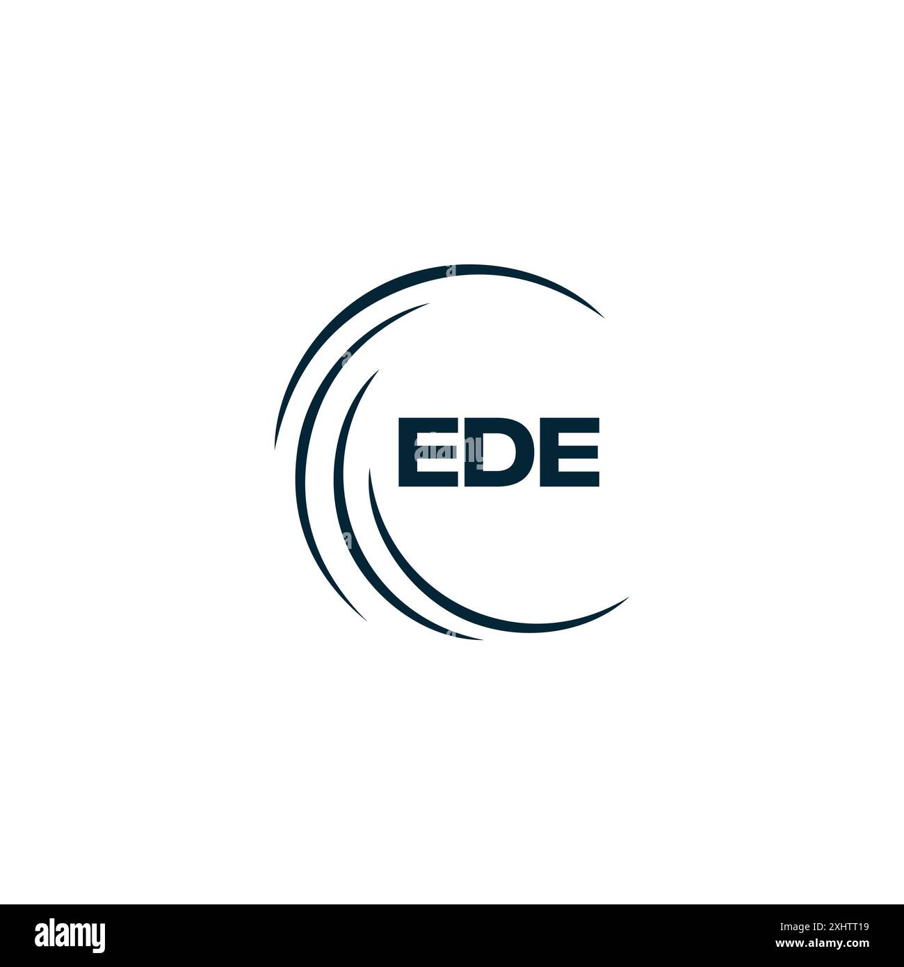 EDE logo. E D E design. White EDE letter. EDE, E D E letter logo design ...