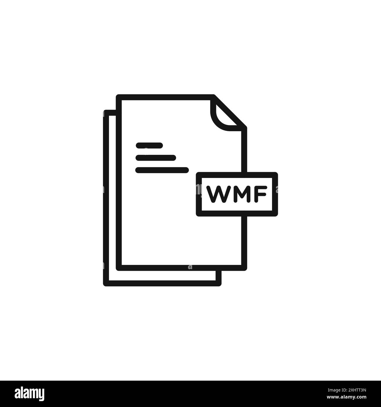 Wmf icon hi-res stock photography and images - Alamy