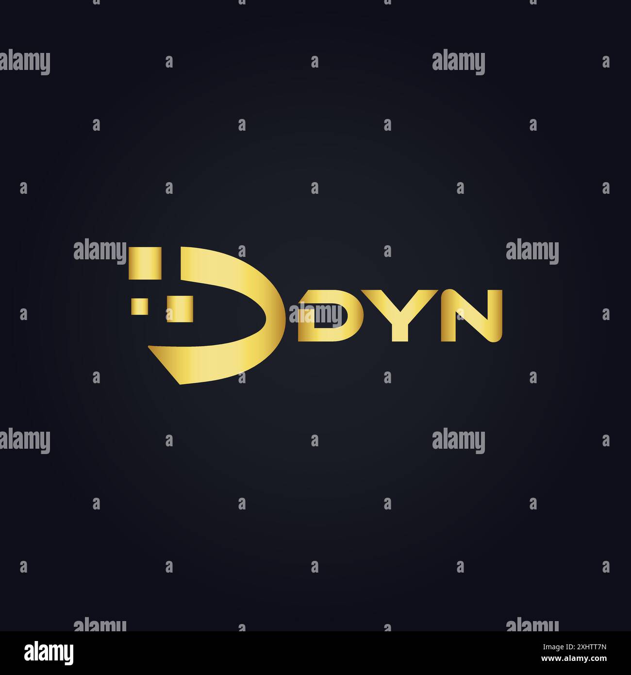 DYN logo. D Y N design. White DYN letter. DYN, D Y N letter logo design ...