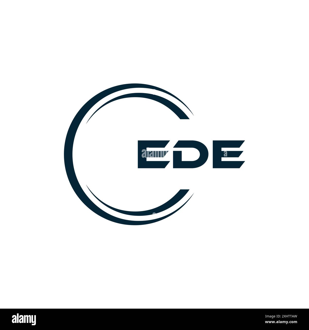 EDE logo. E D E design. White EDE letter. EDE, E D E letter logo design ...