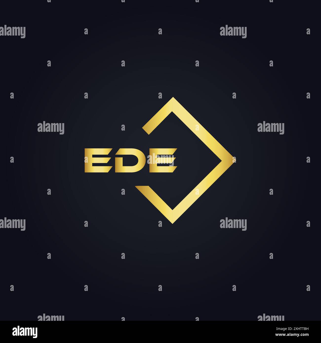 EDE logo. E D E design. White EDE letter. EDE, E D E letter logo design ...
