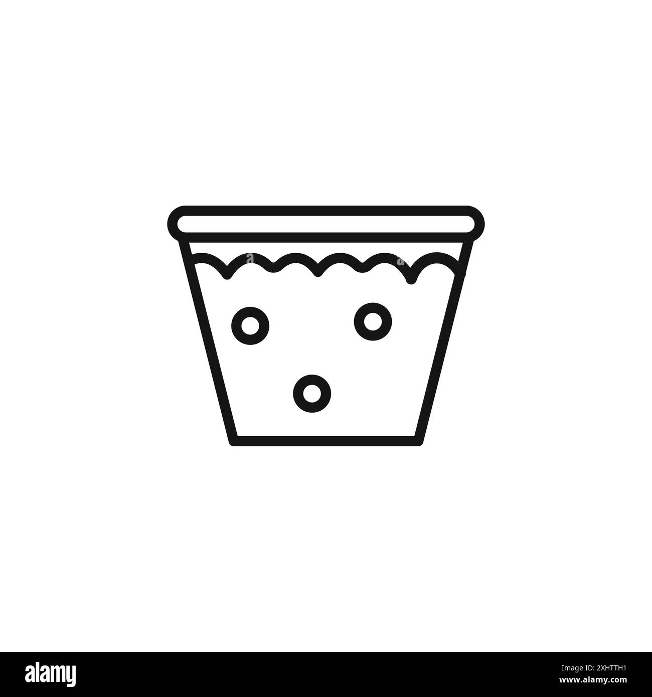 Soaking in spa Stock Vector Images - Alamy