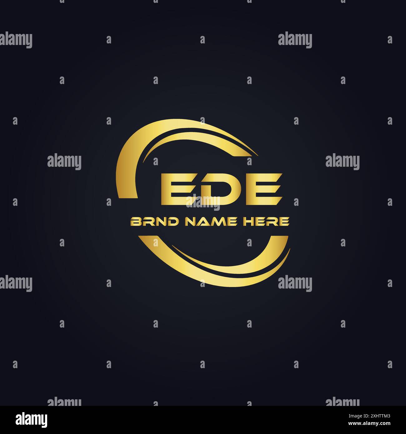 EDE logo. E D E design. White EDE letter. EDE, E D E letter logo design ...