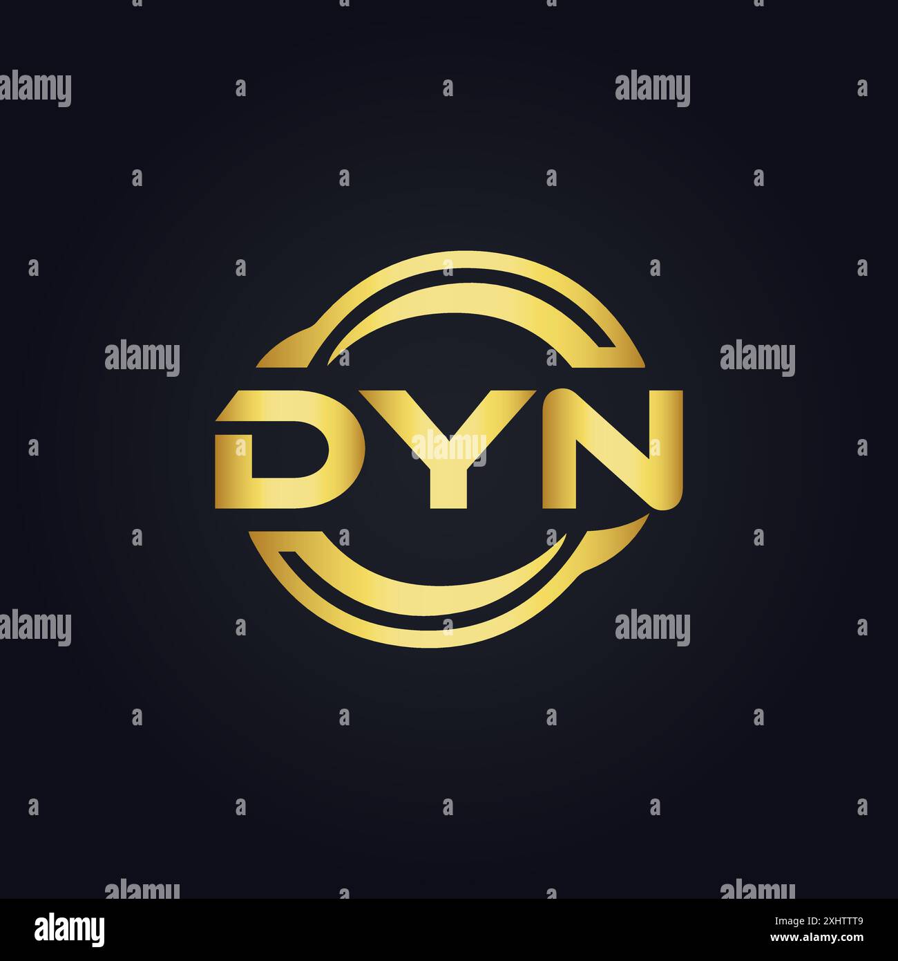 DYN logo. D Y N design. White DYN letter. DYN, D Y N letter logo design ...