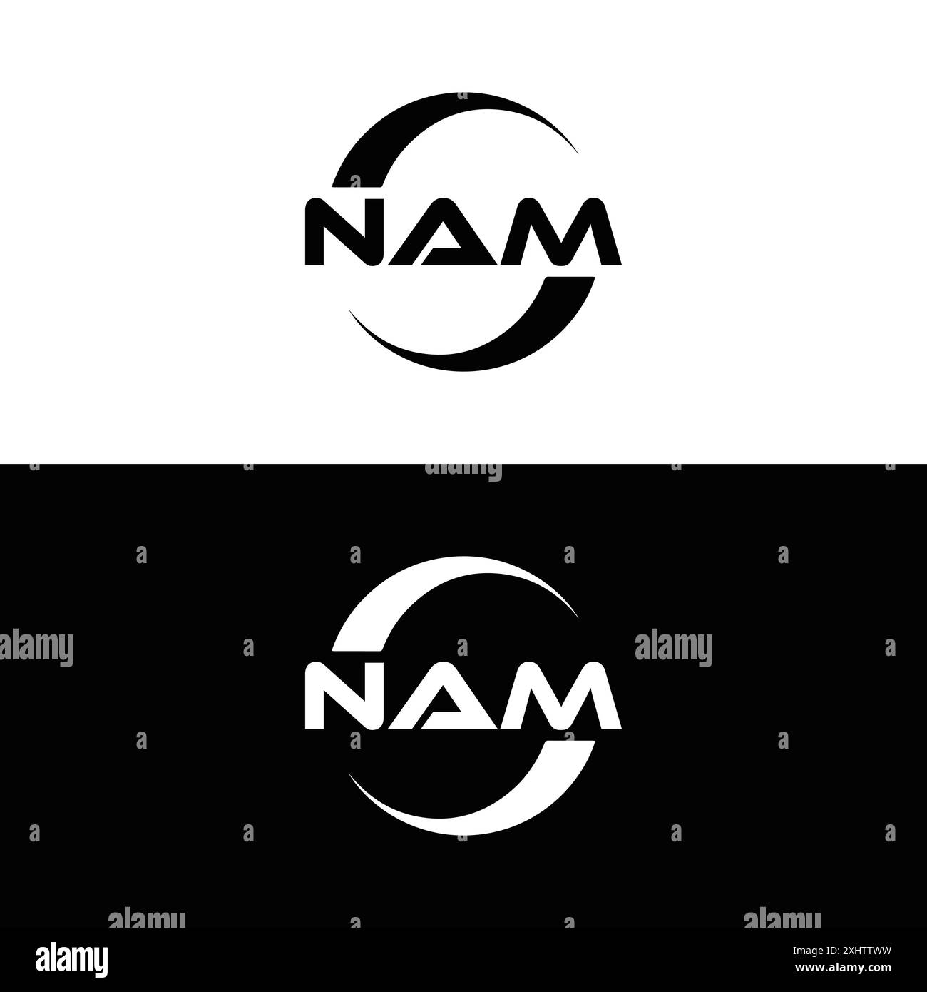 Nam business logo Black and White Stock Photos & Images - Alamy