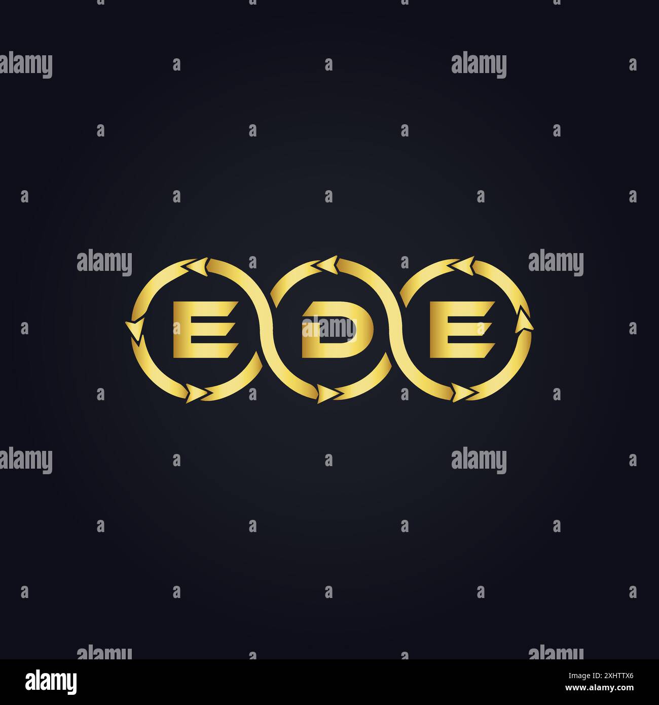 EDE logo. E D E design. White EDE letter. EDE, E D E letter logo design ...