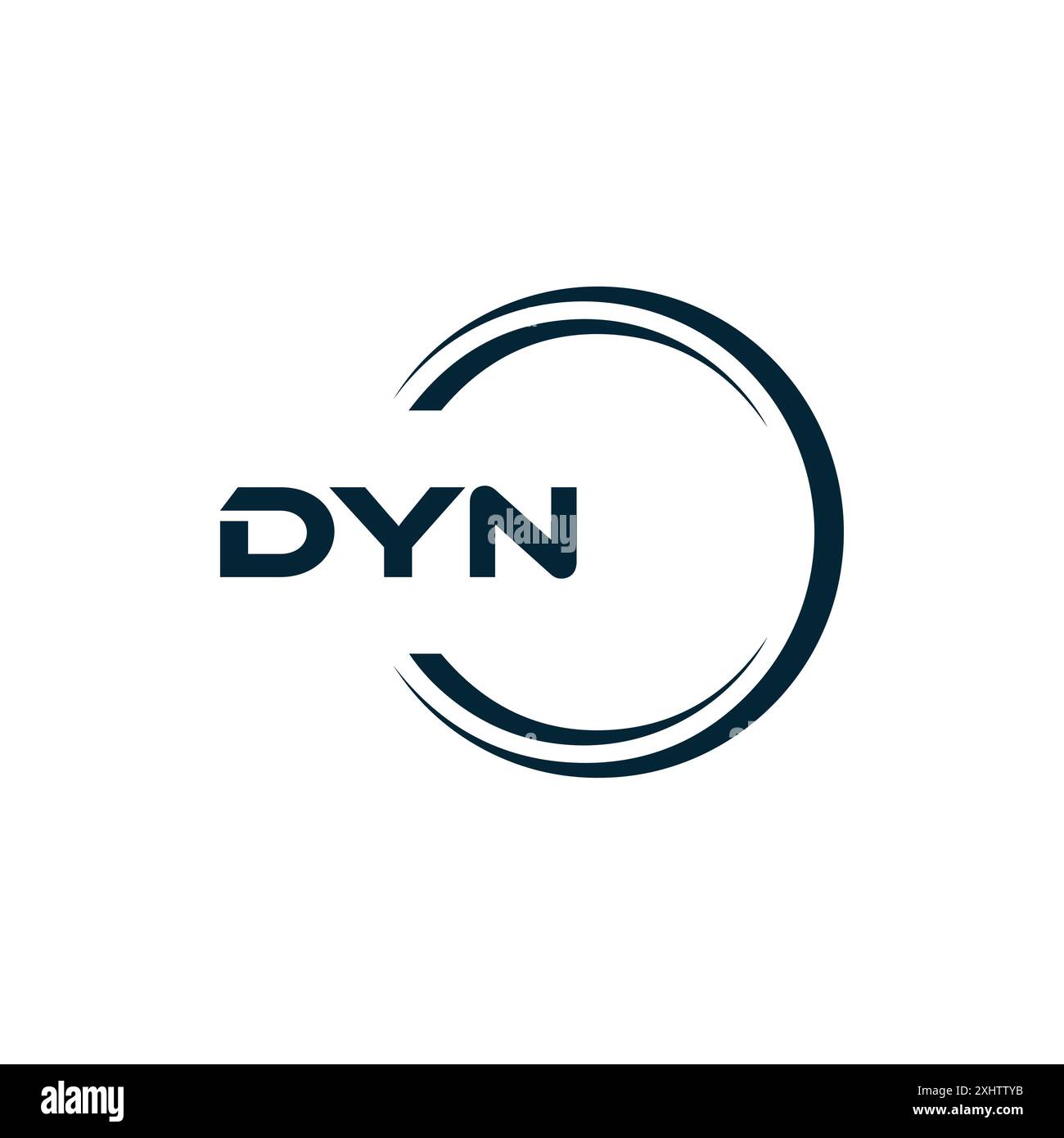 DYN logo. D Y N design. White DYN letter. DYN, D Y N letter logo design ...