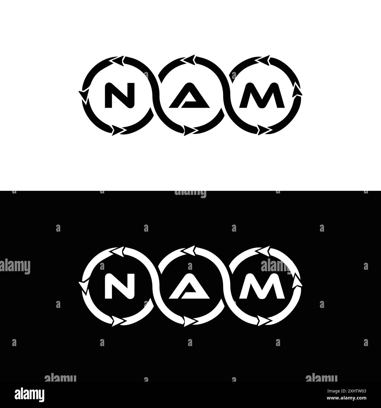 Nam business logo Black and White Stock Photos & Images - Alamy