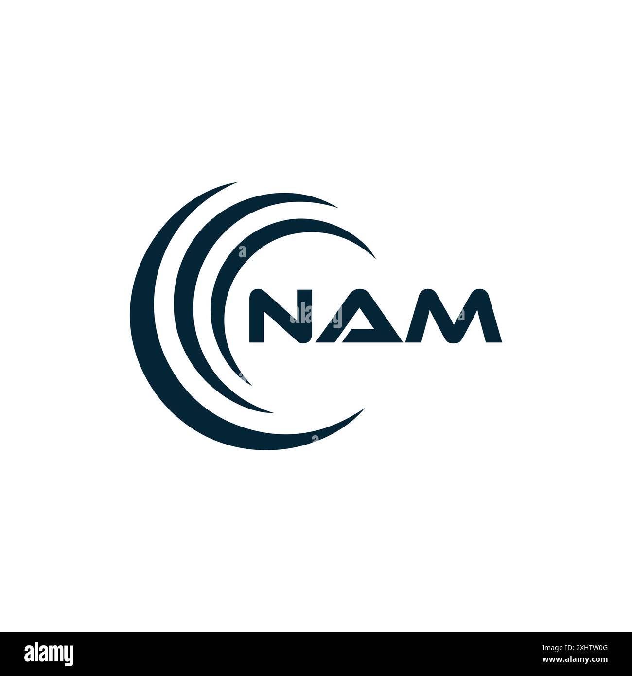 NAM logo. N A M design. White NAM letter. NAM, N A M letter logo design ...