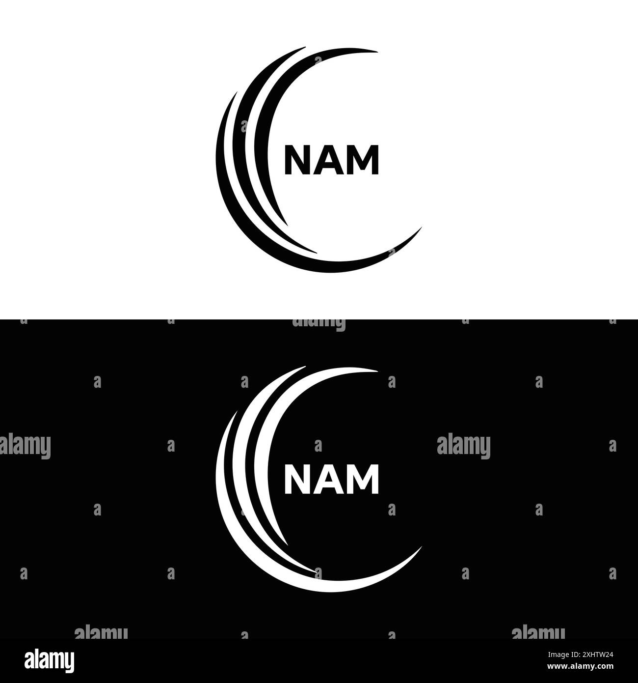 NAM logo. N A M design. White NAM letter. NAM, N A M letter logo design ...