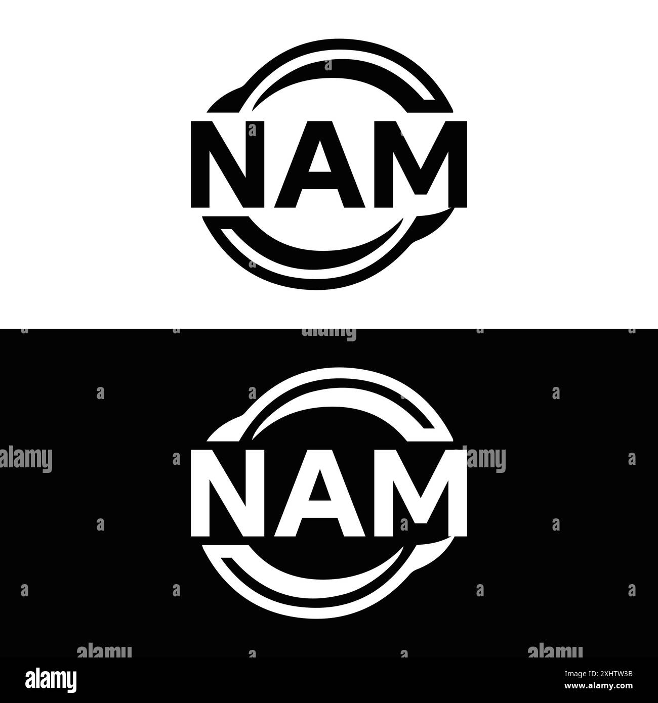 NAM logo. N A M design. White NAM letter. NAM, N A M letter logo design ...
