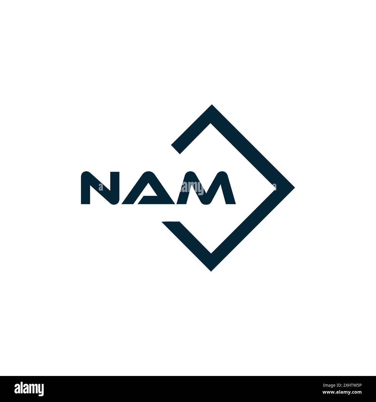 NAM logo. N A M design. White NAM letter. NAM, N A M letter logo design ...