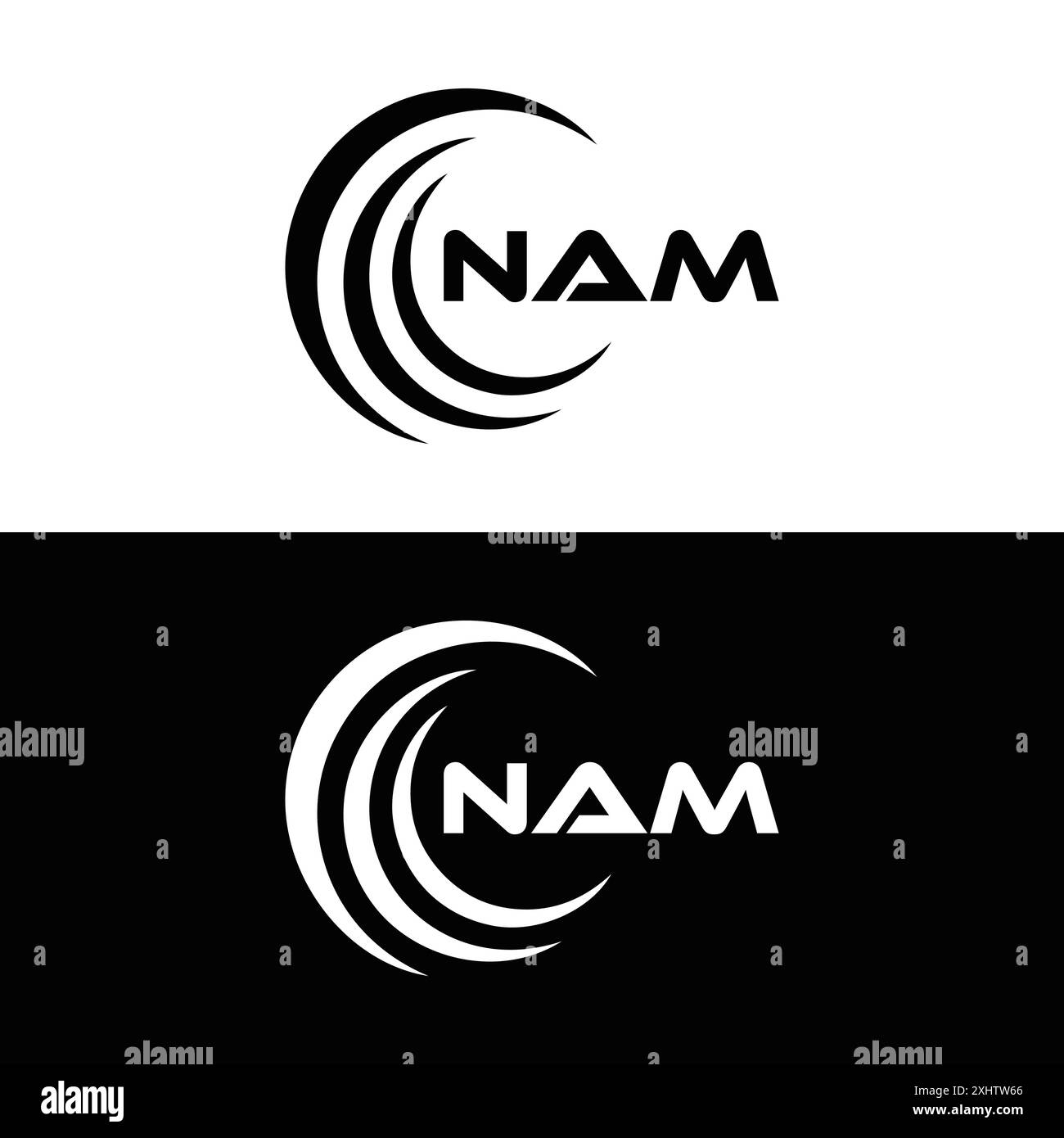Nam business logo Black and White Stock Photos & Images - Alamy