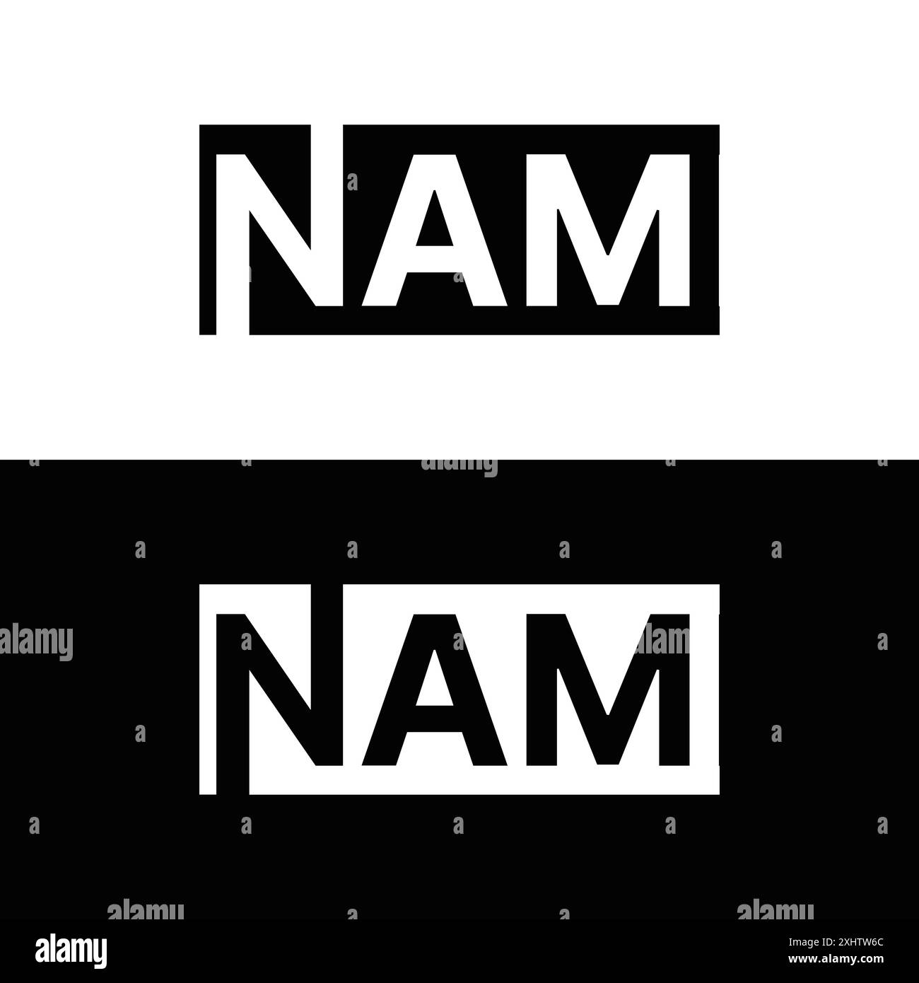 Nam business logo Black and White Stock Photos & Images - Alamy