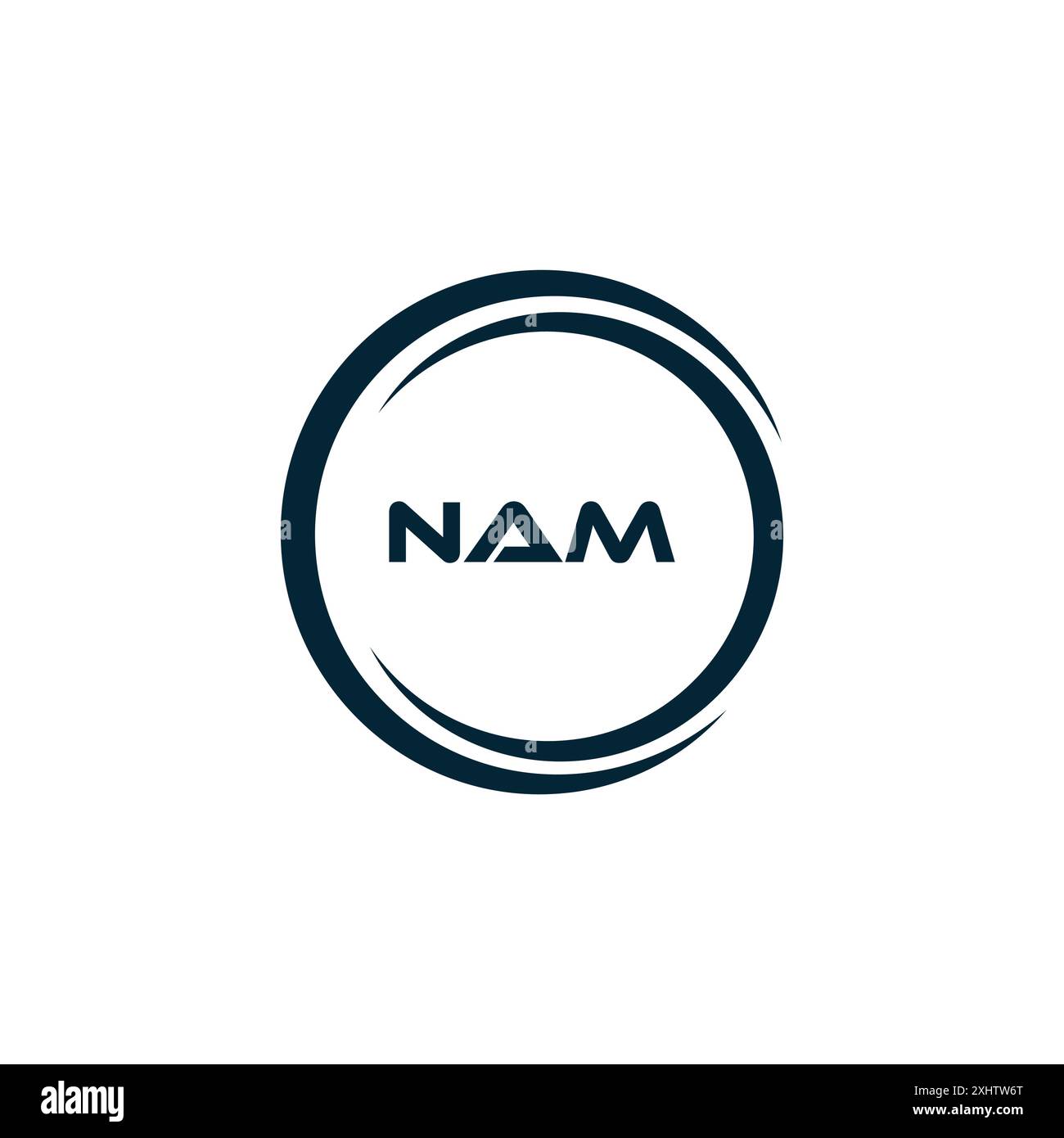 NAM logo. N A M design. White NAM letter. NAM, N A M letter logo design ...