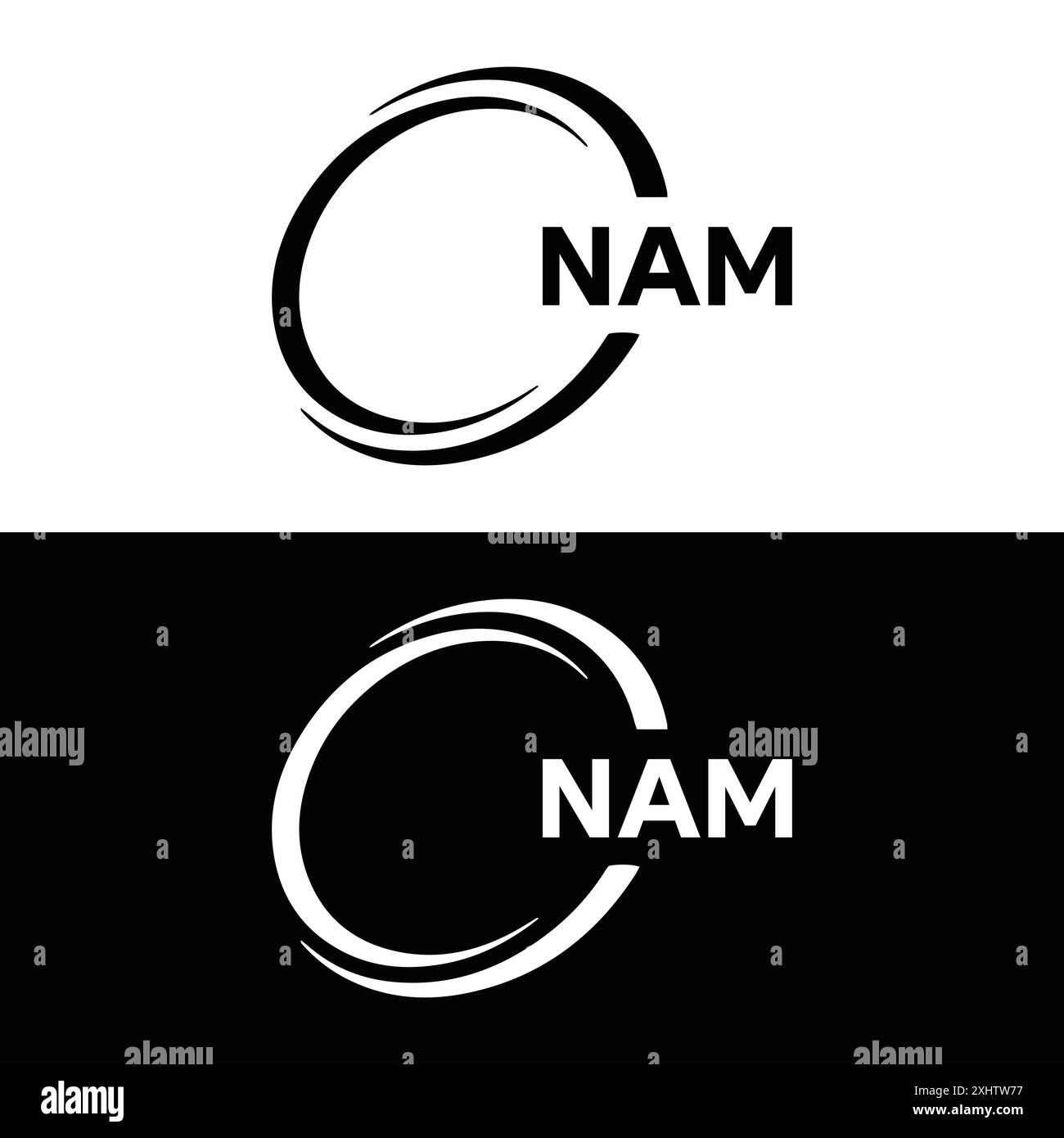 NAM logo. N A M design. White NAM letter. NAM, N A M letter logo design ...
