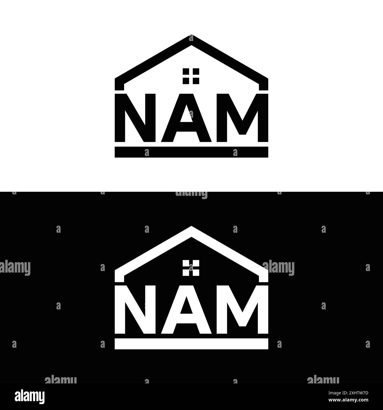Nam business logo Black and White Stock Photos & Images - Alamy