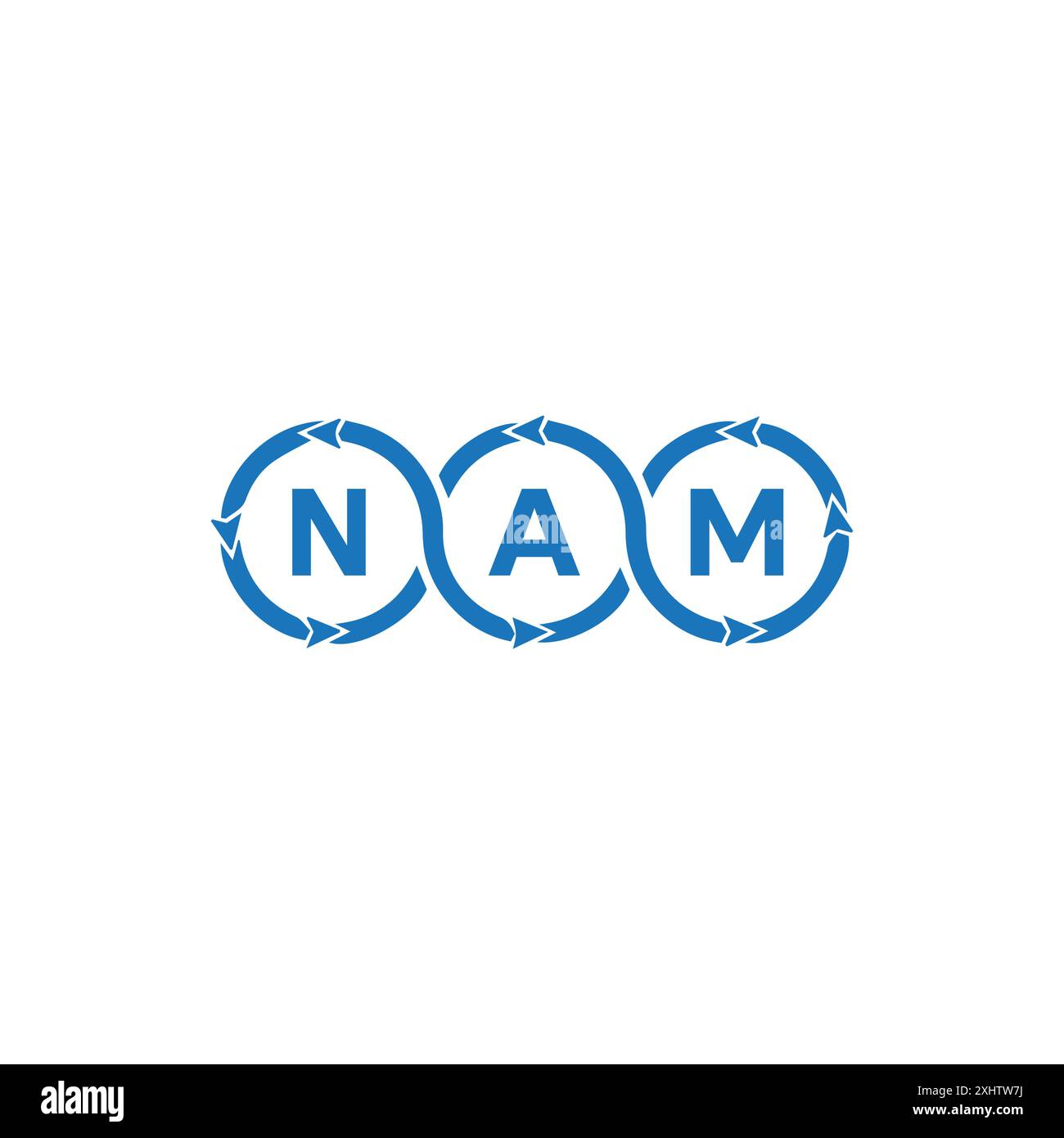 NAM logo. N A M design. White NAM letter. NAM, N A M letter logo design ...