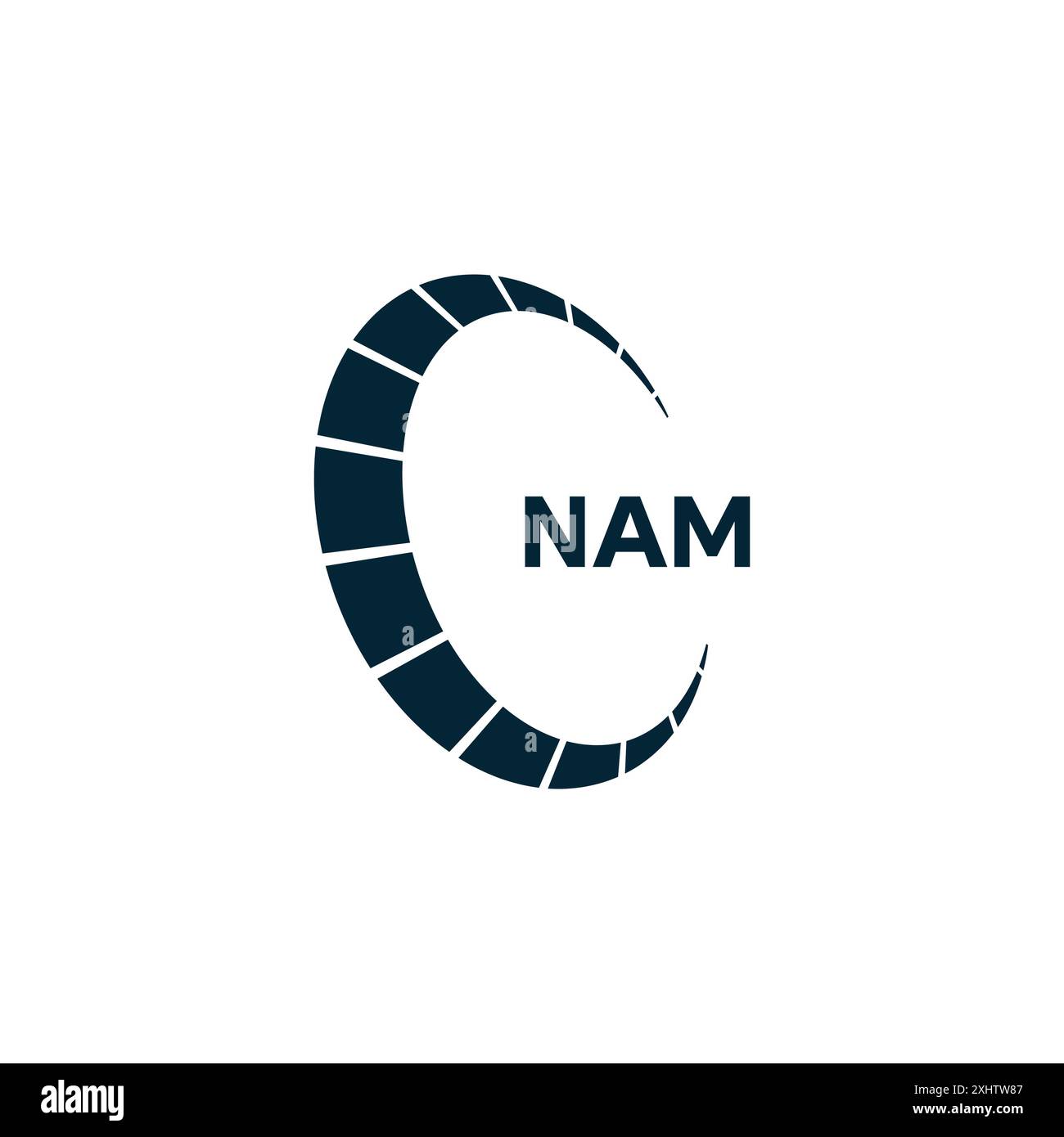 NAM logo. N A M design. White NAM letter. NAM, N A M letter logo design ...