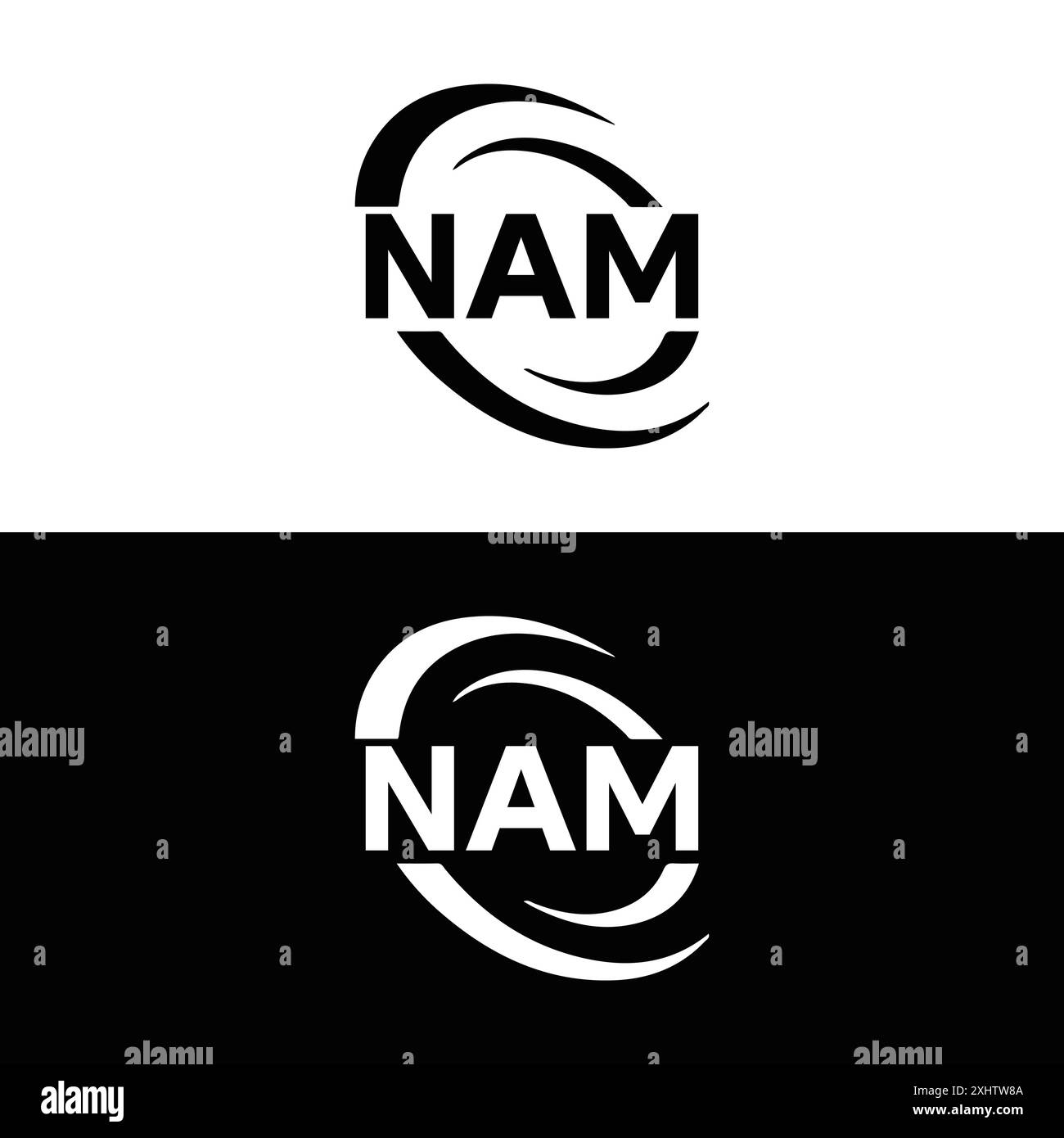 Nam business logo Black and White Stock Photos & Images - Alamy