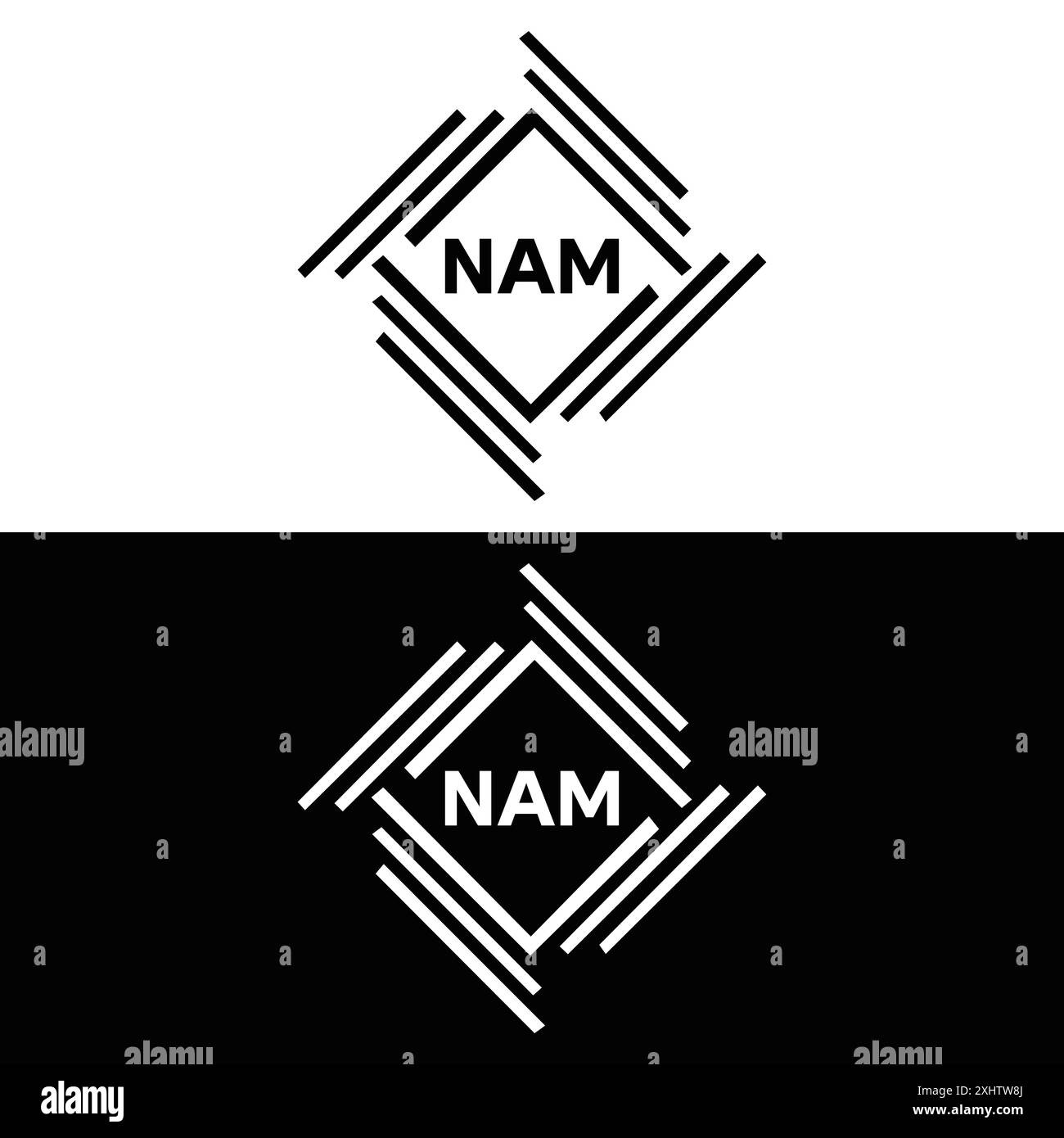 Nam business logo Black and White Stock Photos & Images - Alamy