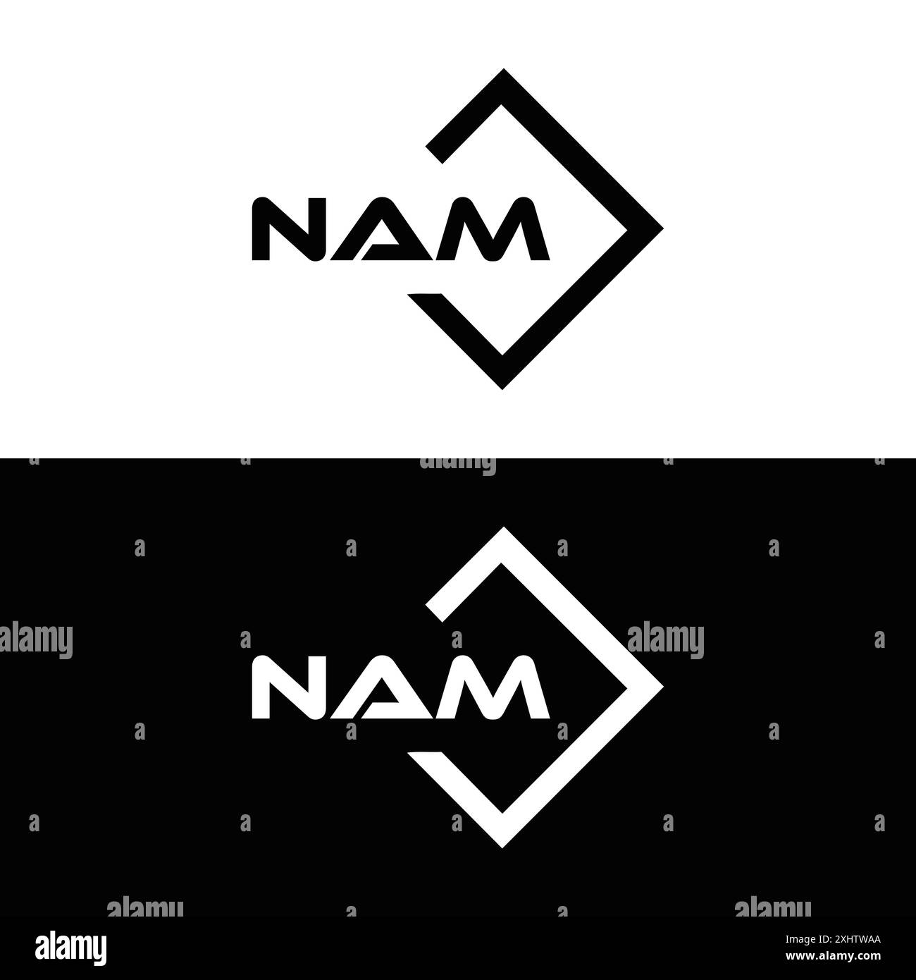 Nam business logo Black and White Stock Photos & Images - Alamy
