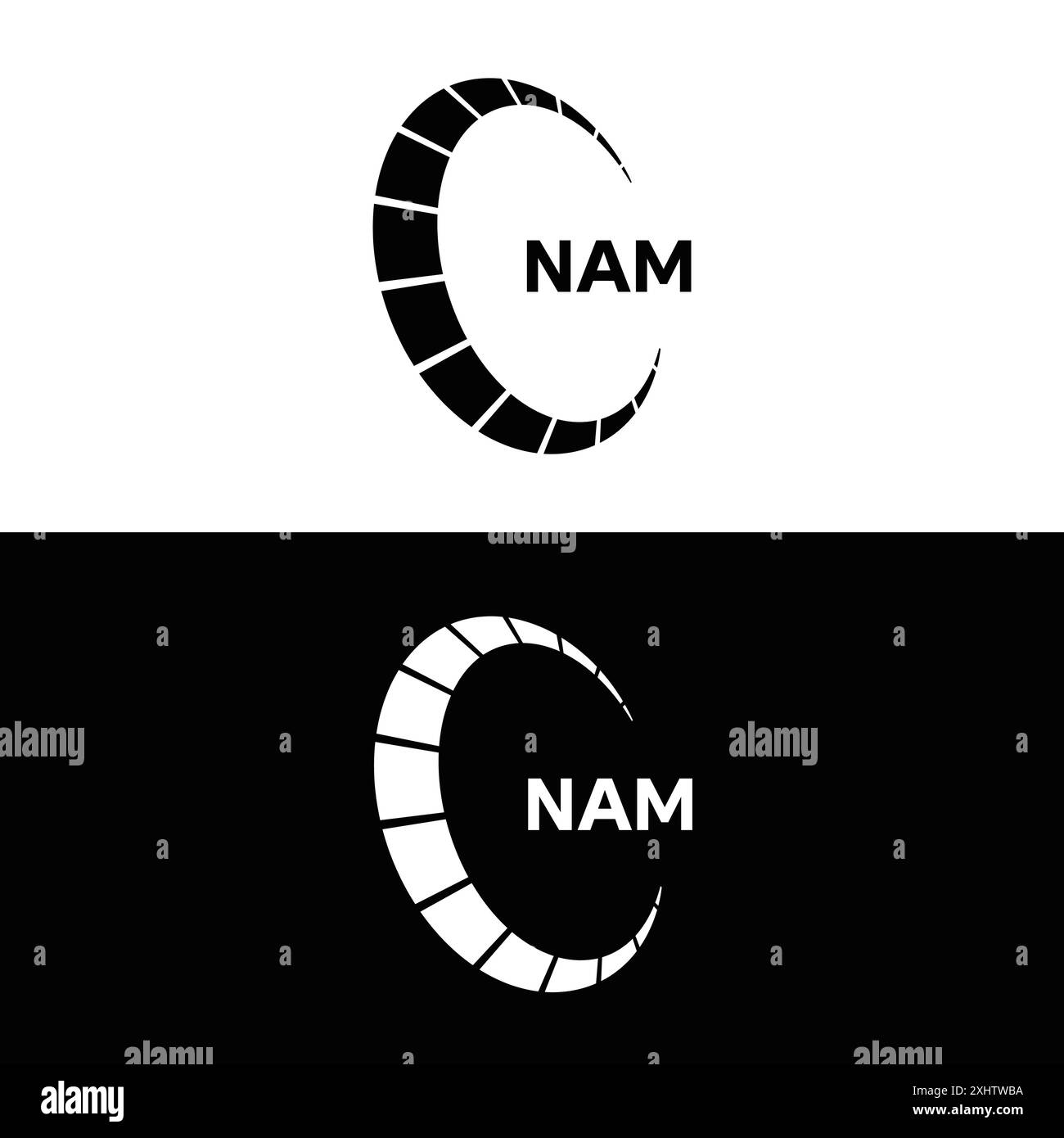 Nam business logo Black and White Stock Photos & Images - Alamy