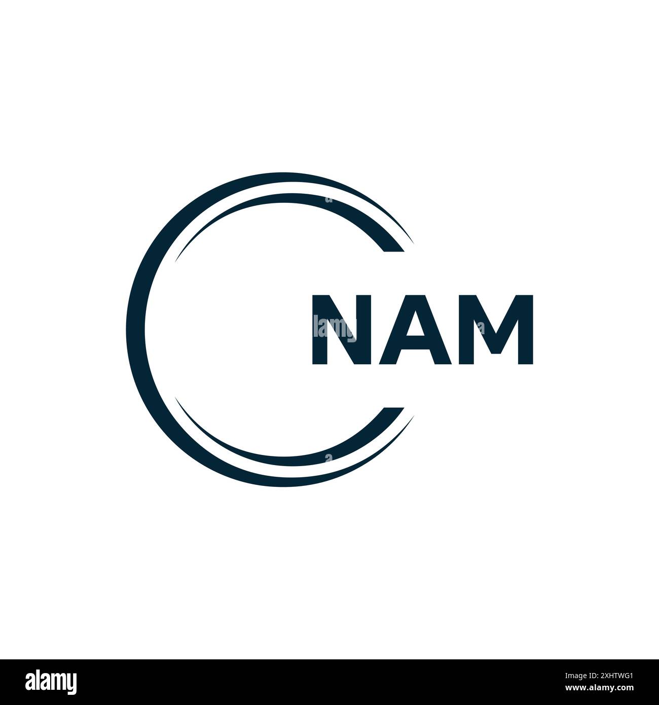 NAM logo. N A M design. White NAM letter. NAM, N A M letter logo design ...