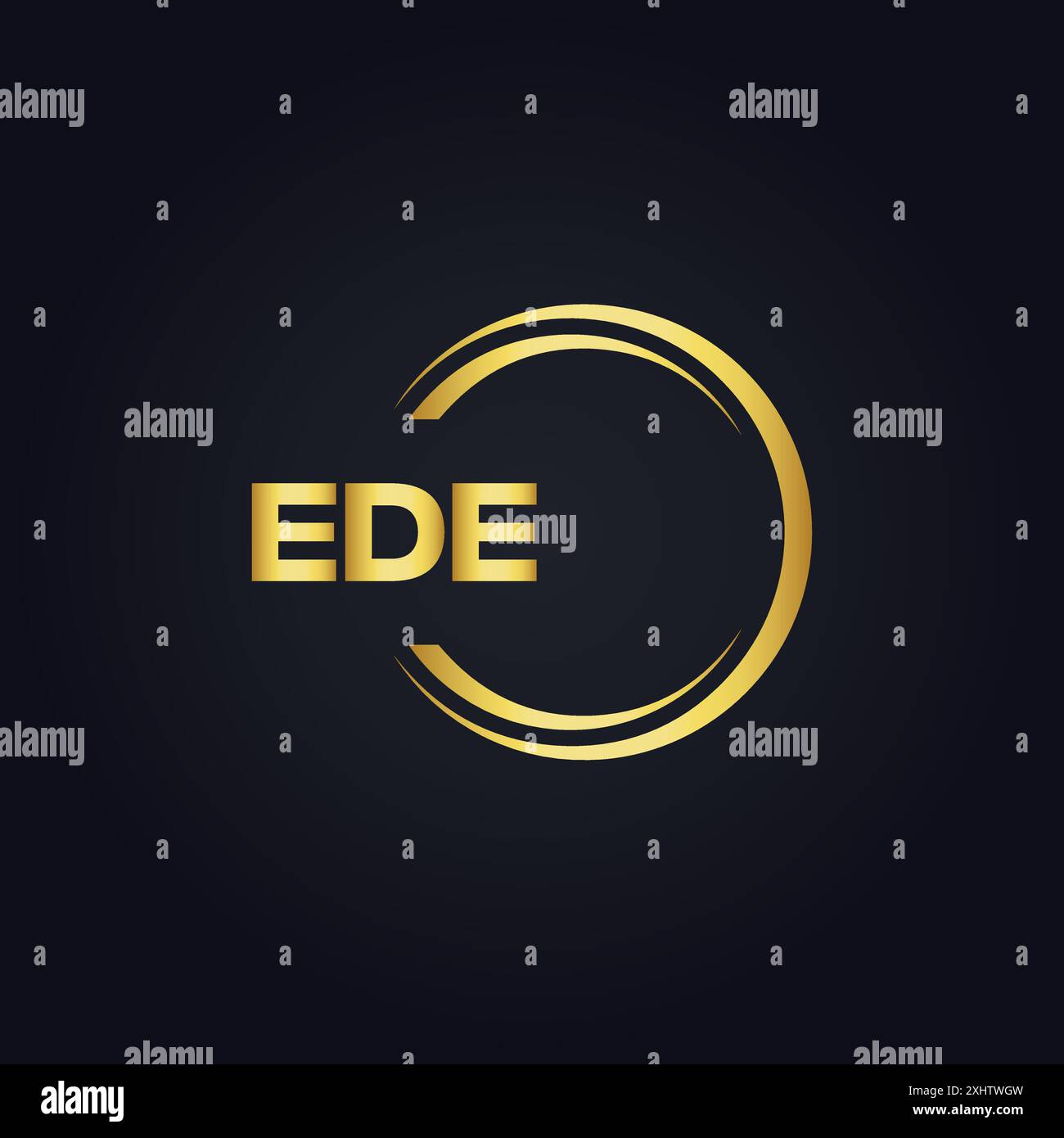 Ede gold logo hi-res stock photography and images - Alamy