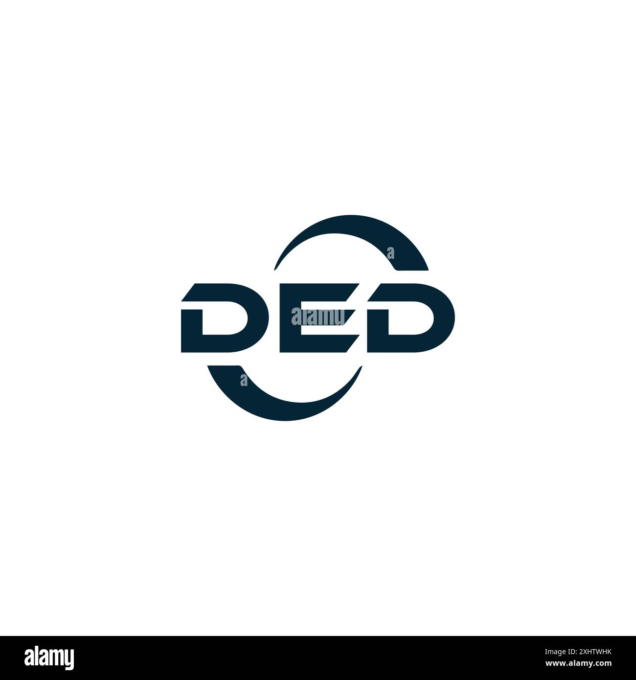 D E D design. White DED letter. DED, D E D letter logo design. D E D ...