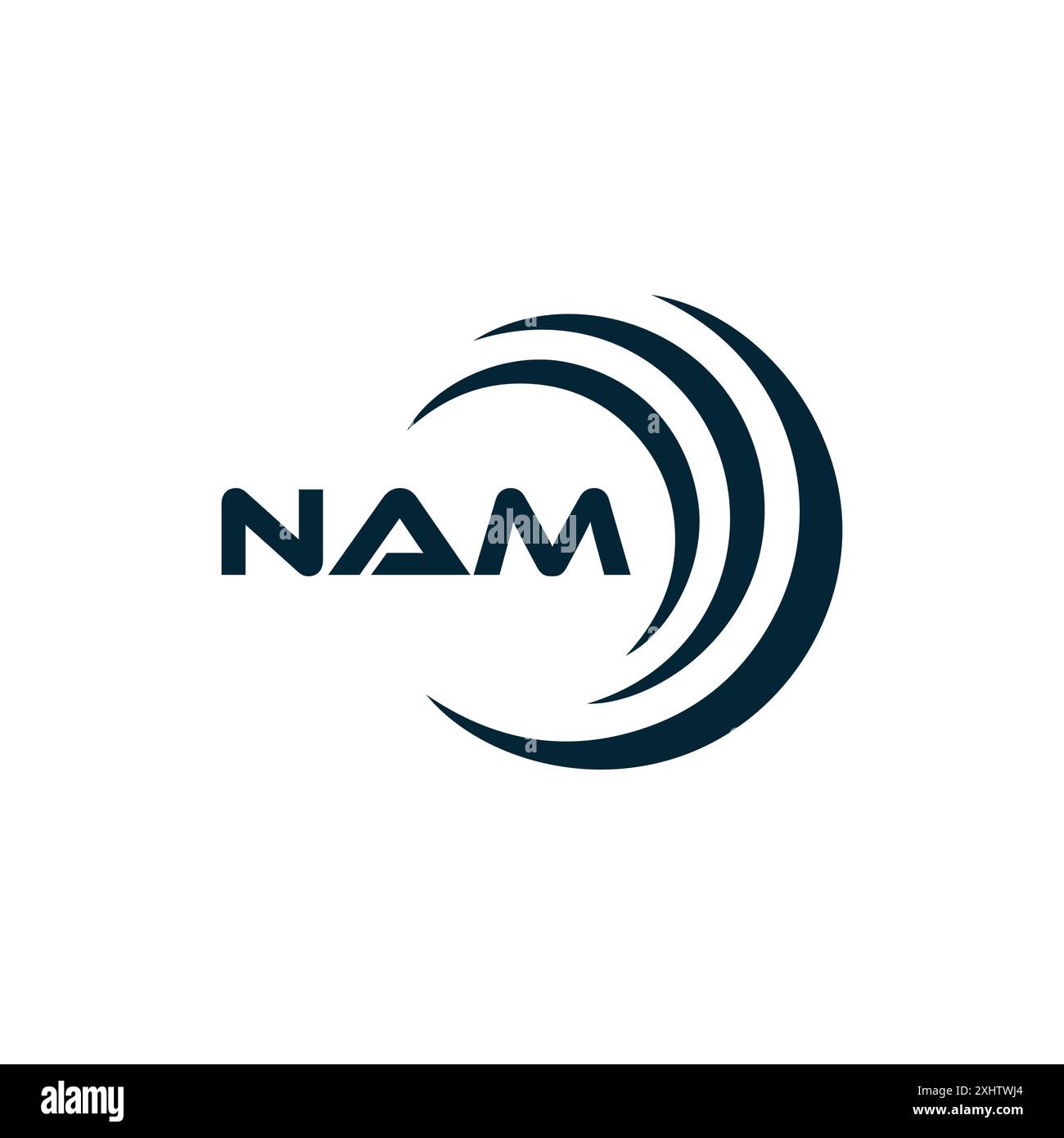 NAM logo. N A M design. White NAM letter. NAM, N A M letter logo design ...
