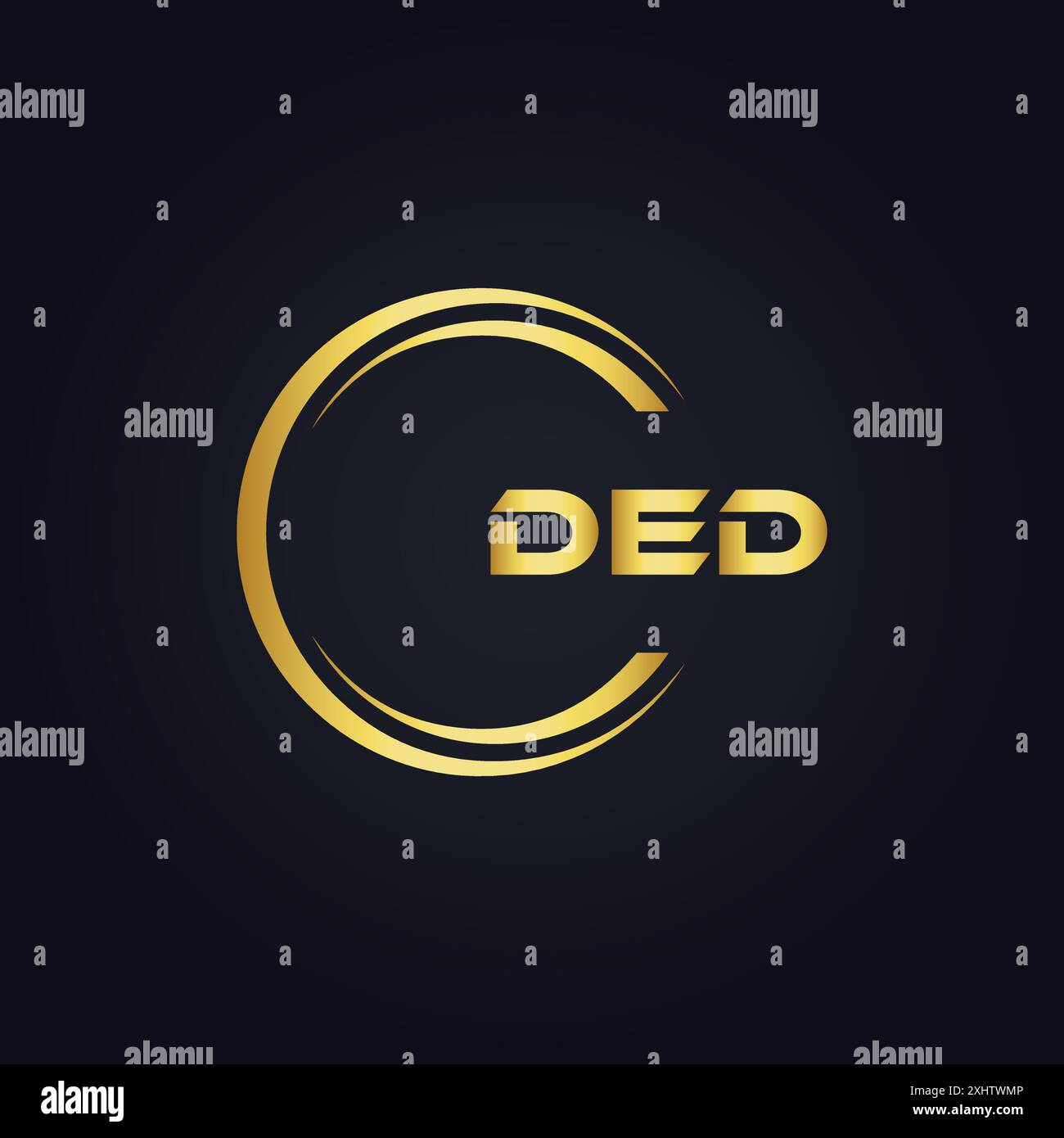 D E D design. White DED letter. DED, D E D letter logo design. D E D ...