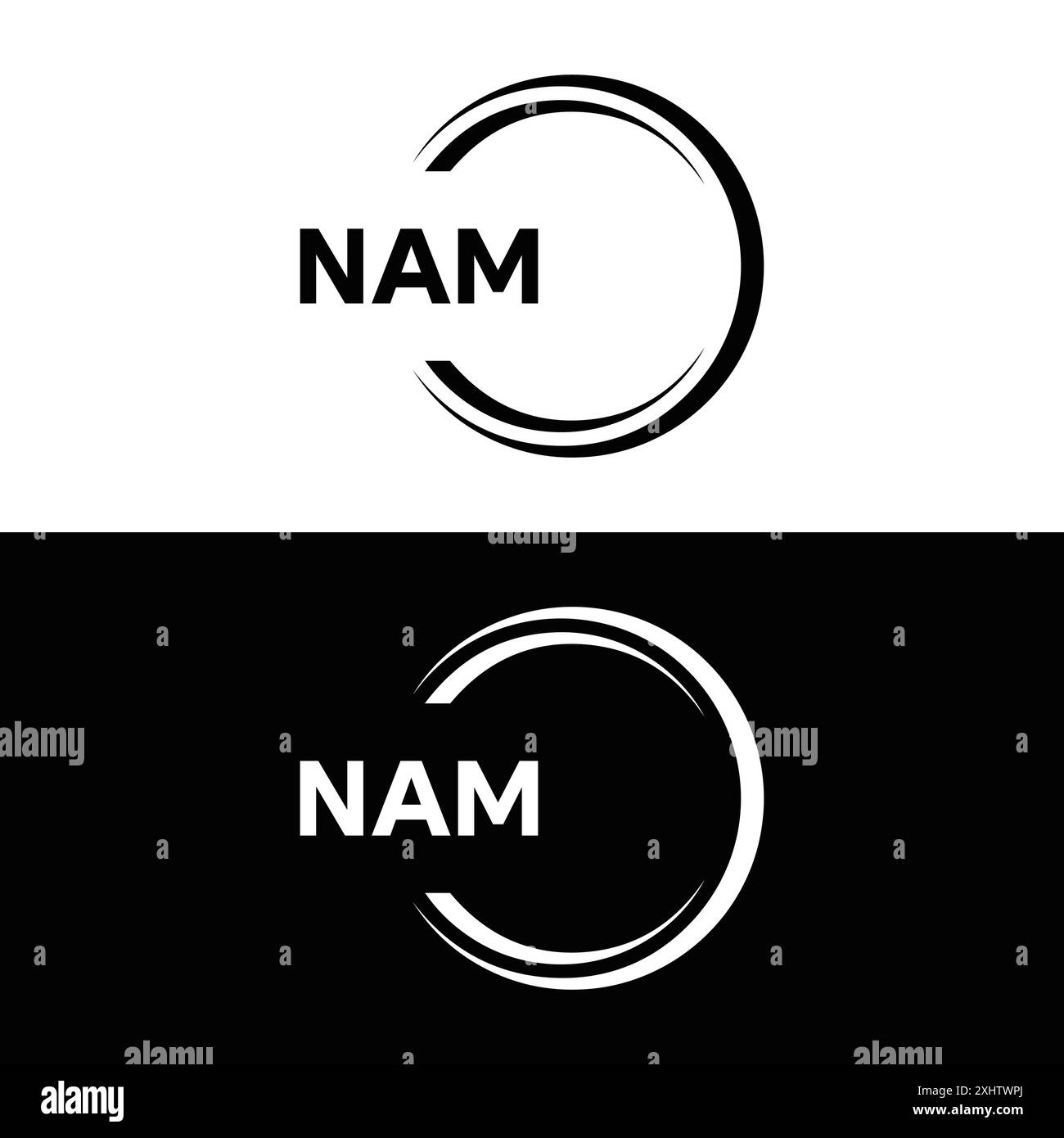 Nam business logo Black and White Stock Photos & Images - Alamy