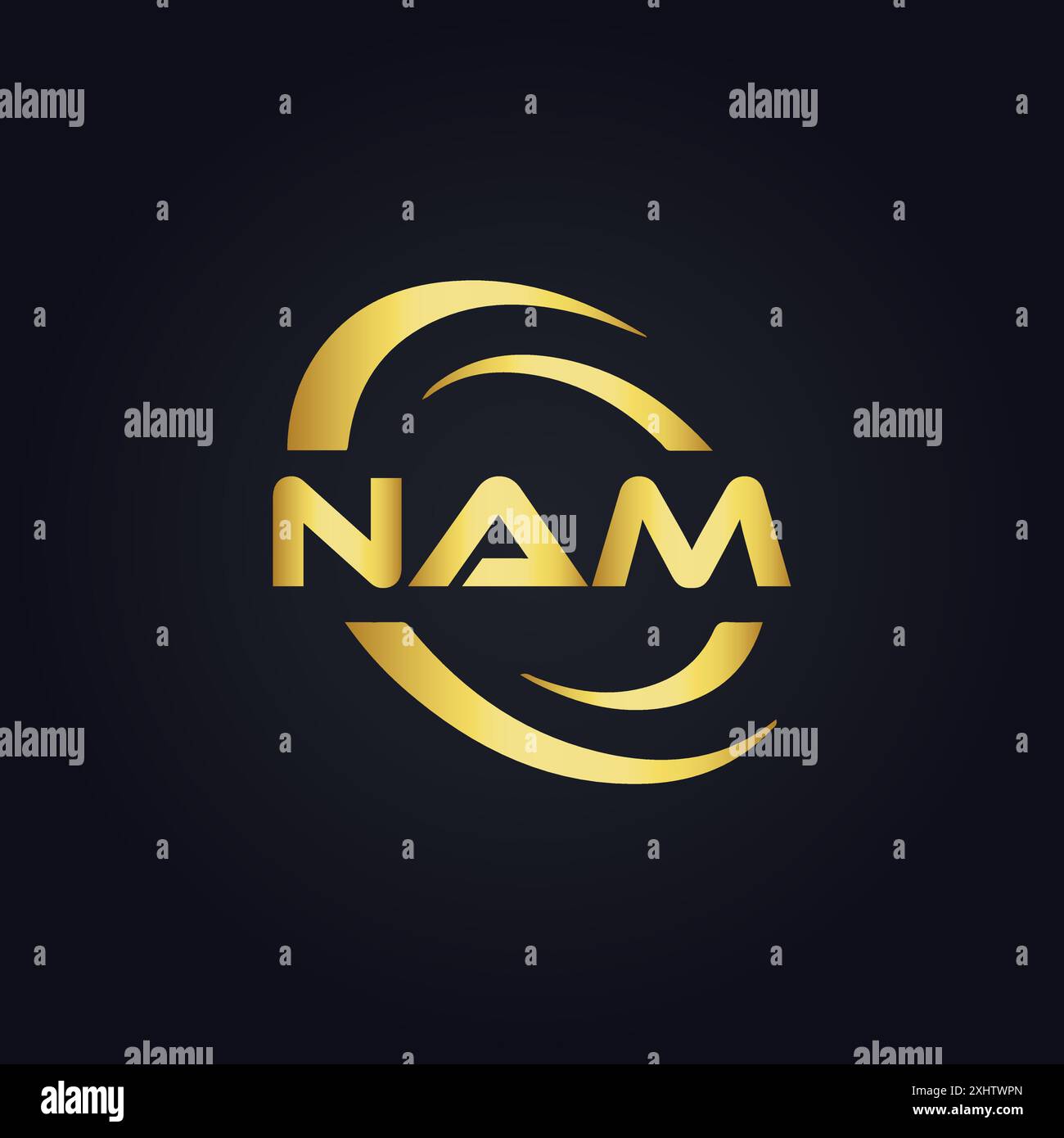 NAM logo. N A M design. White NAM letter. NAM, N A M letter logo design ...