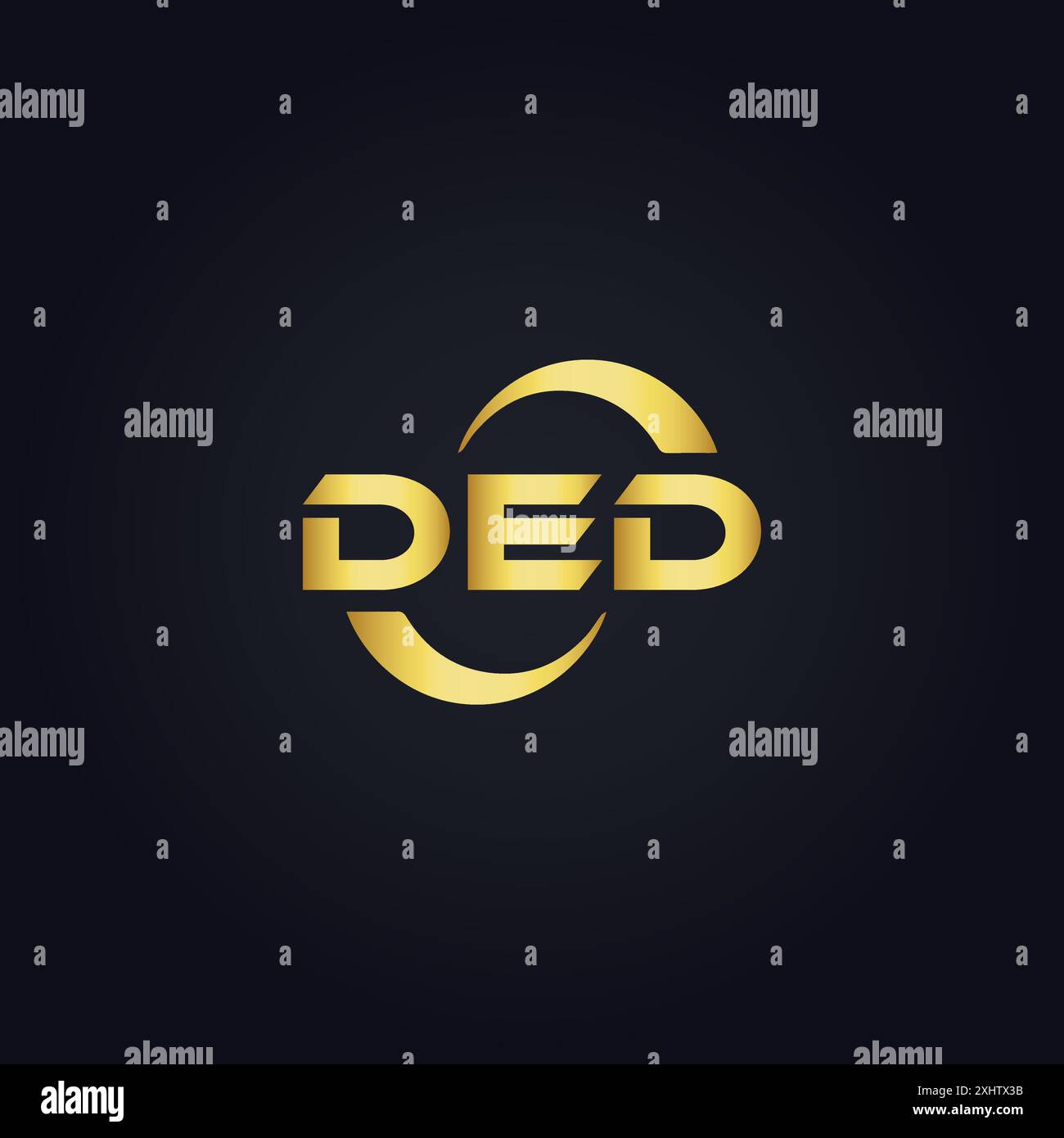 D E D design. White DED letter. DED, D E D letter logo design. D E D ...