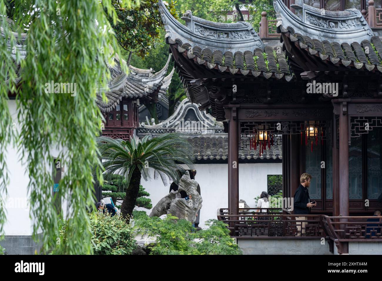 Shanghai, China - June 06, 2024 : A glimpse of Yu Garden in Shanghai ...
