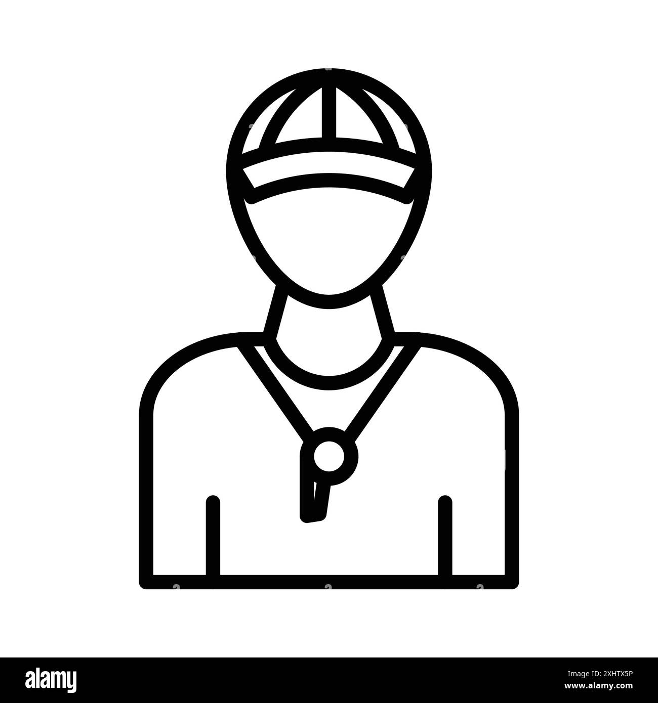 Coach icon linear logo mark set collection in black and white for web ...