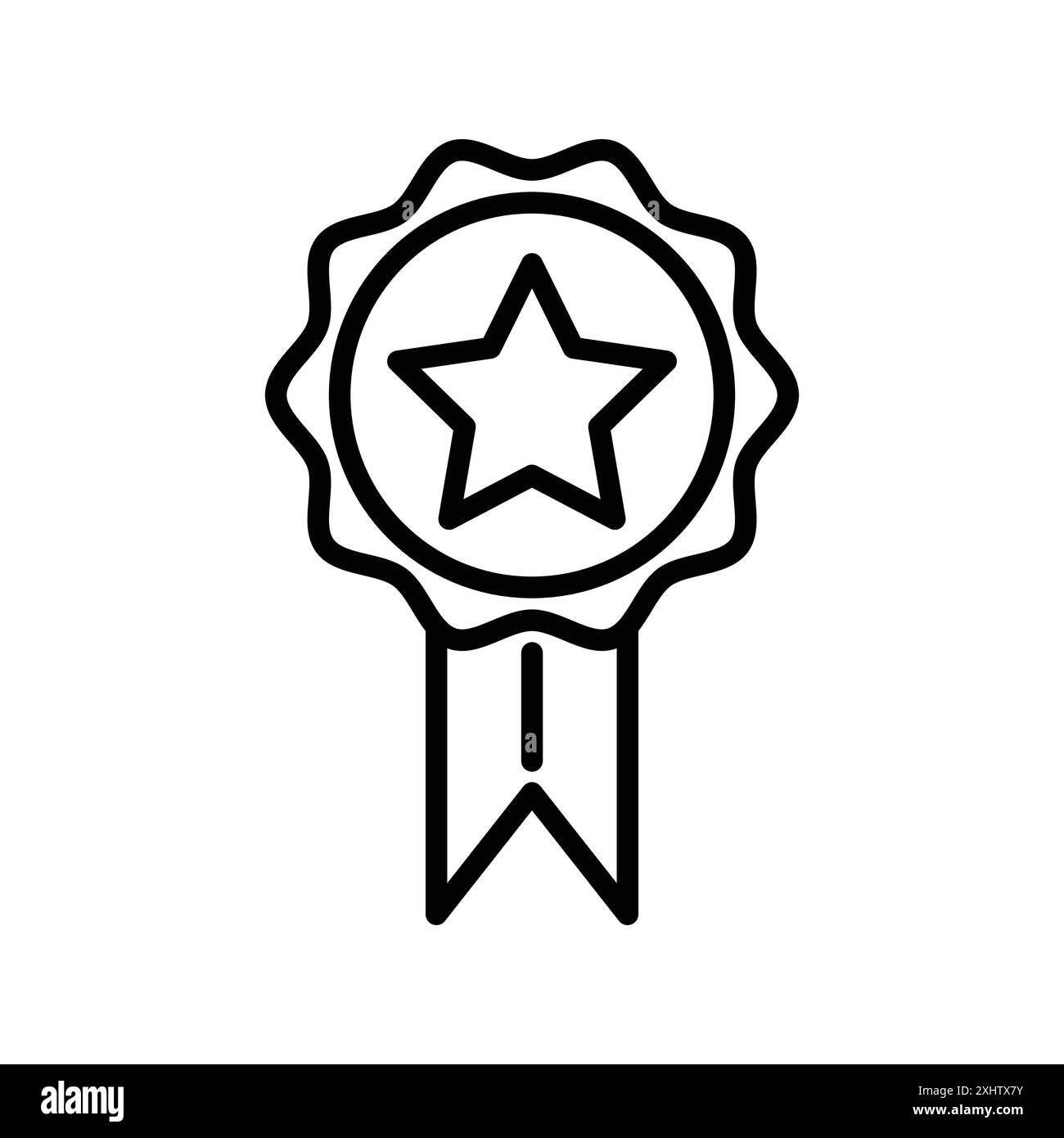 best seller icon linear logo mark set collection in black and white for web Stock Vector Image ...