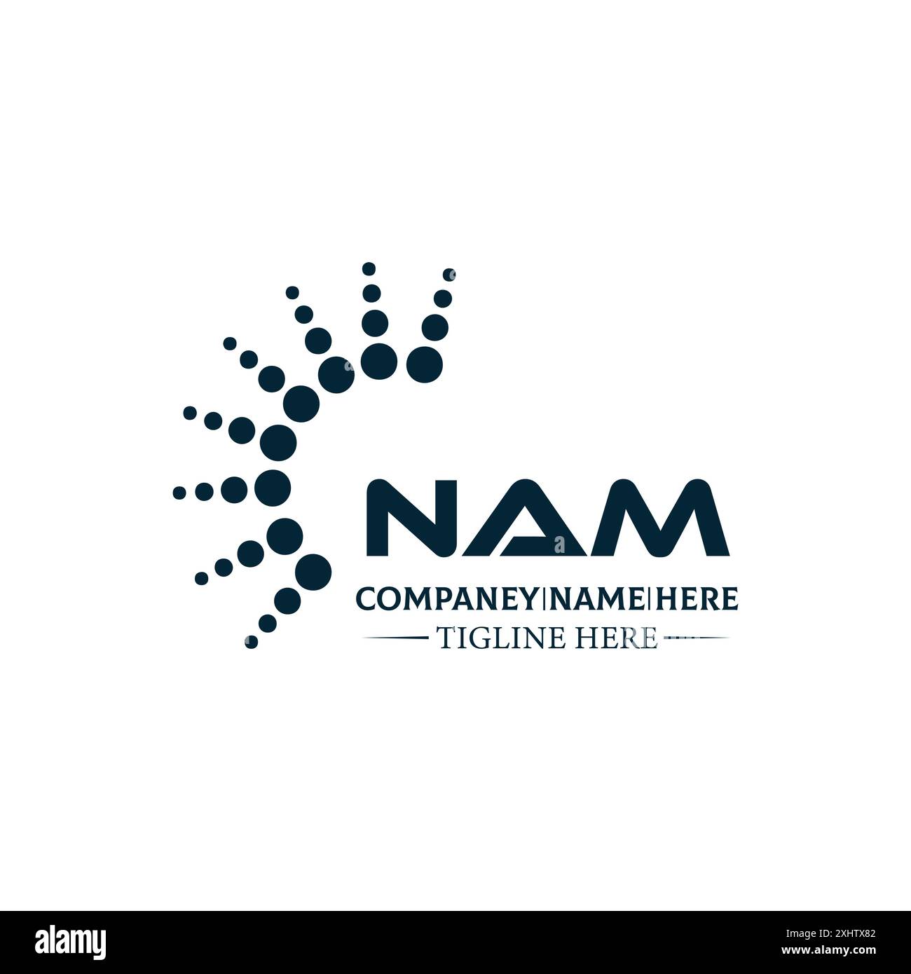 NAM logo. N A M design. White NAM letter. NAM, N A M letter logo design ...