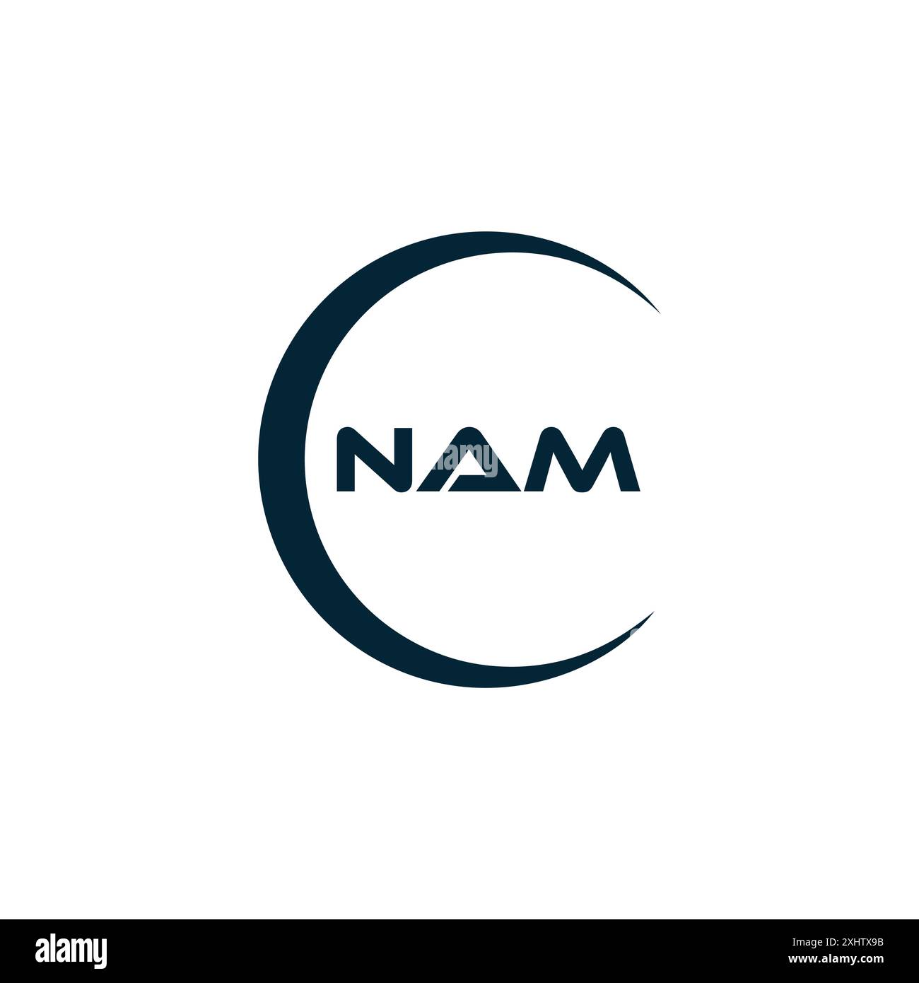 NAM logo. N A M design. White NAM letter. NAM, N A M letter logo design ...