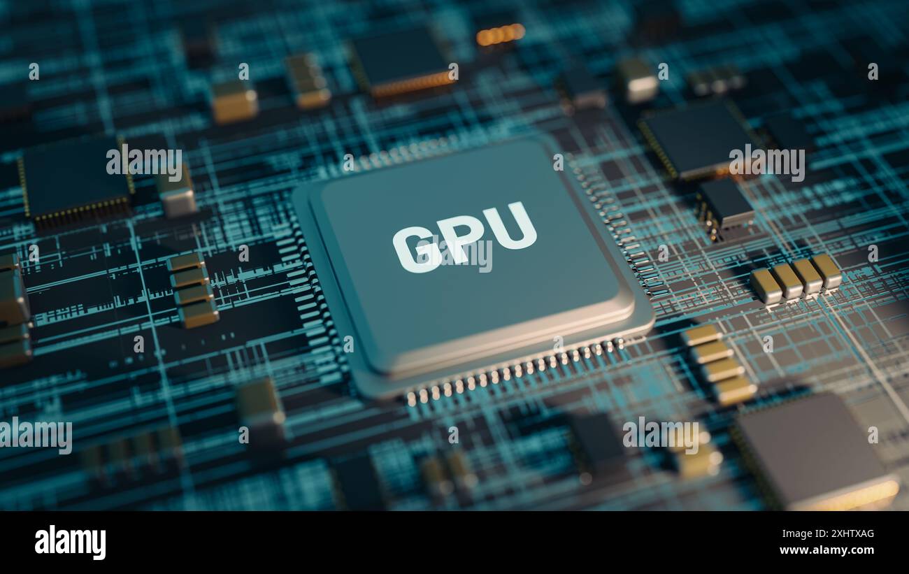 3d graphics card hi-res stock photography and images - Alamy