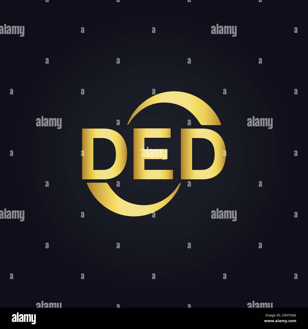 D E D design. White DED letter. DED, D E D letter logo design. D E D ...