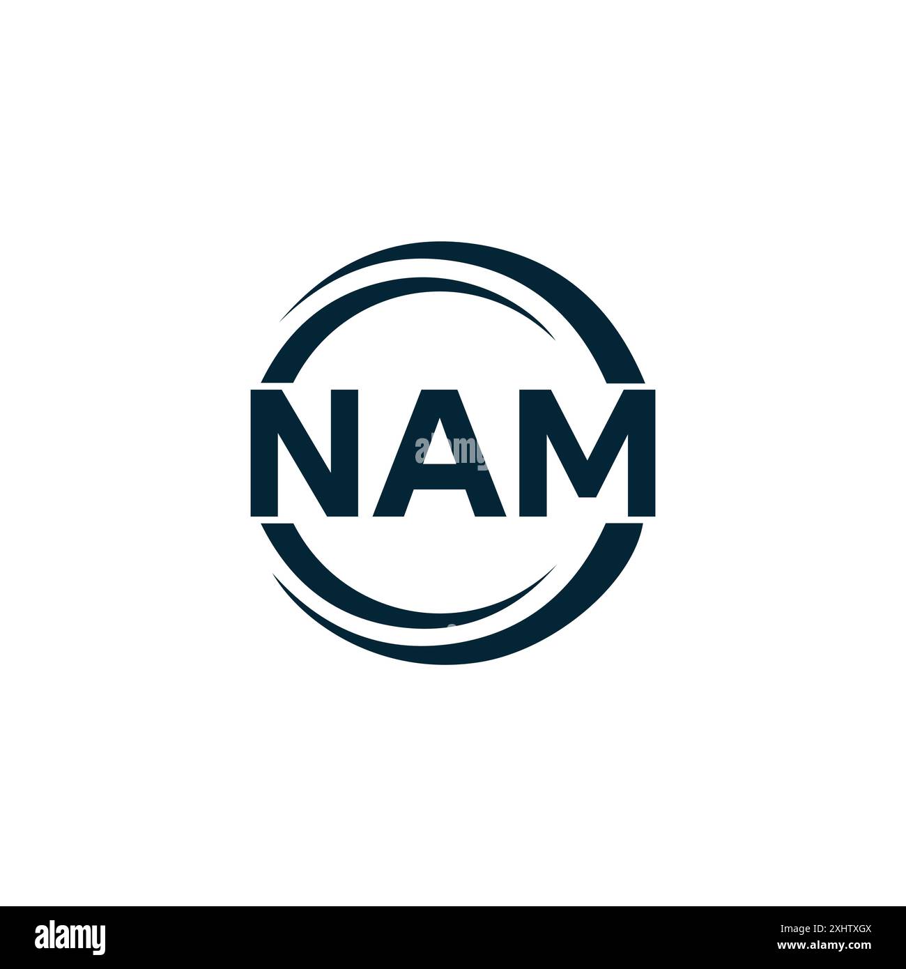 NAM logo. N A M design. White NAM letter. NAM, N A M letter logo design ...