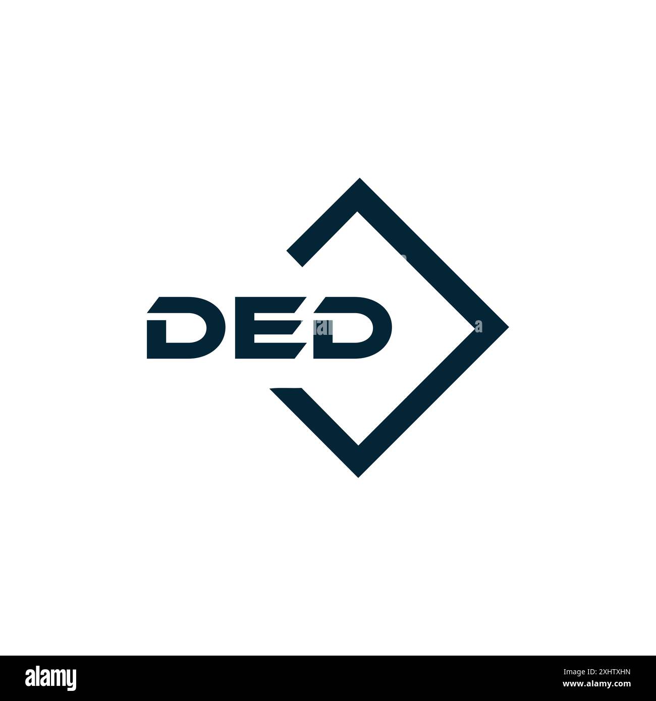 D E D design. White DED letter. DED, D E D letter logo design. D E D ...